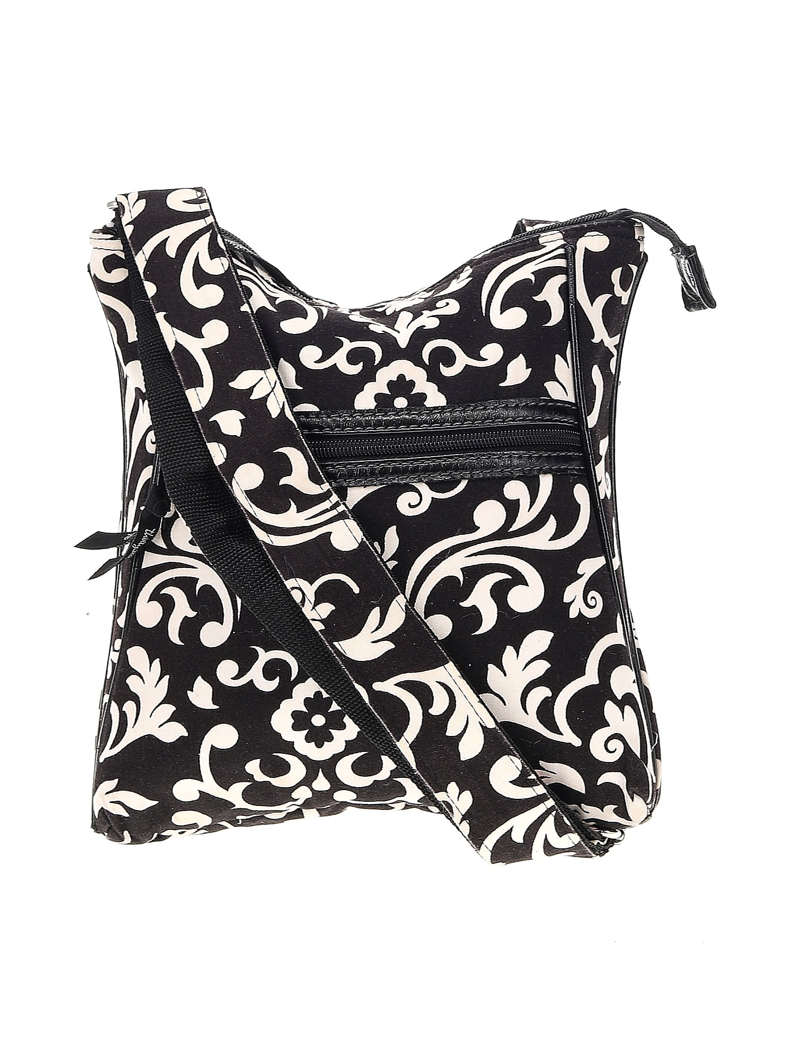 Thirty-One Graphic Black Crossbody Bag One Size - 54% off | ThredUp