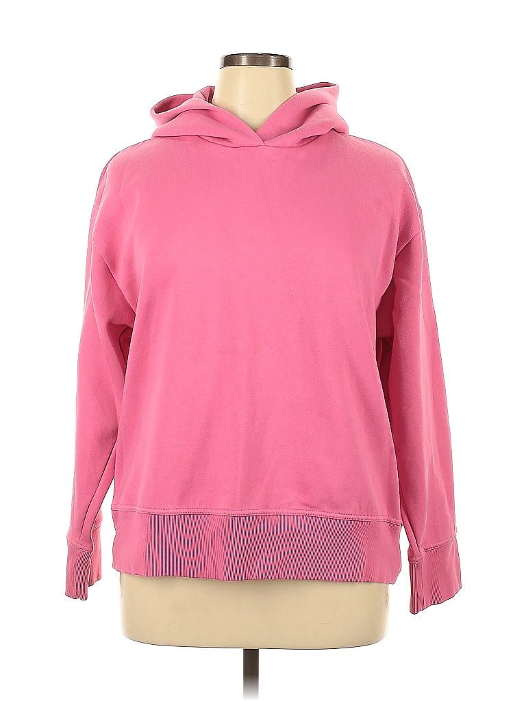 Zara Pink Pullover Hoodie Size XL - 50% off | ThredUp