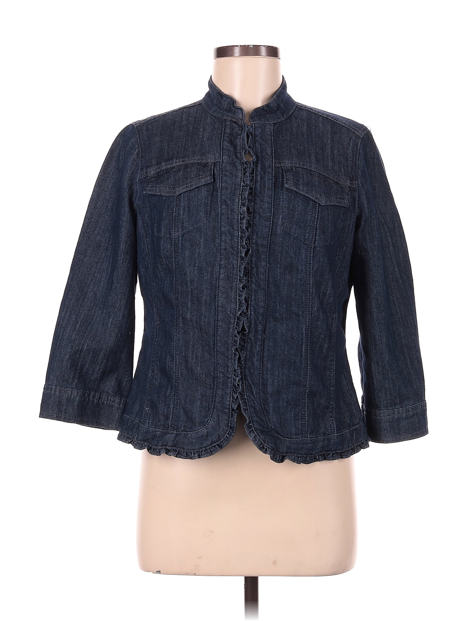 Baccini Blue Jacket Size M - 58% off | ThredUp