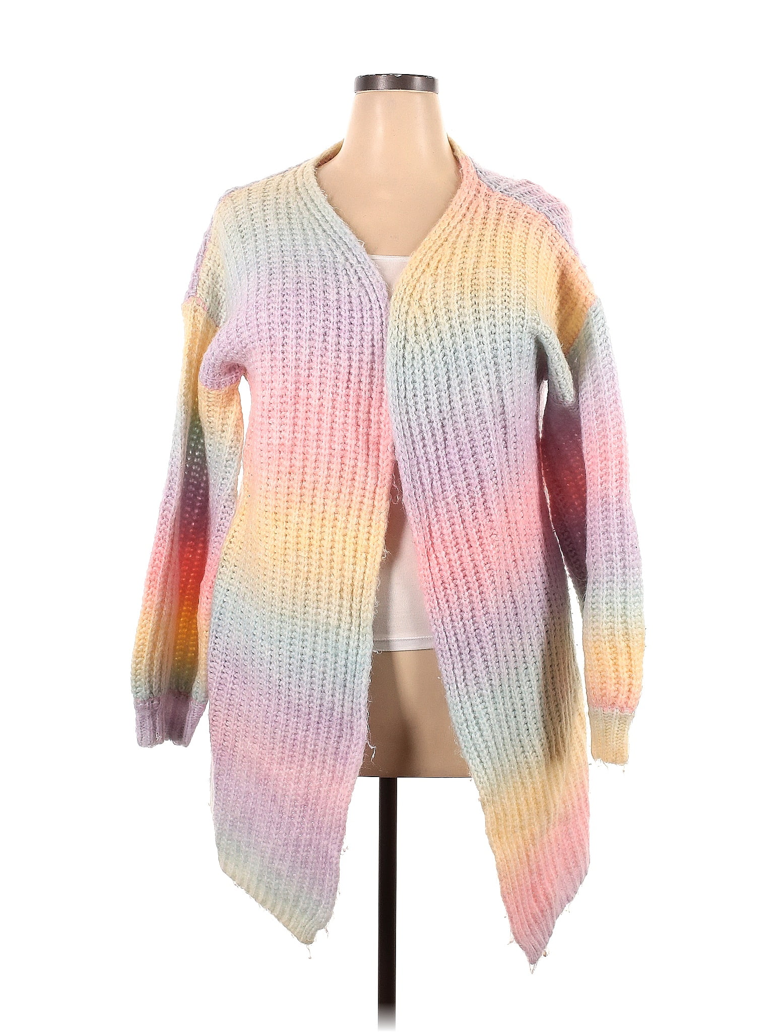 Shein Pink Cardigan Size 3X (Plus) - 47% off | ThredUp