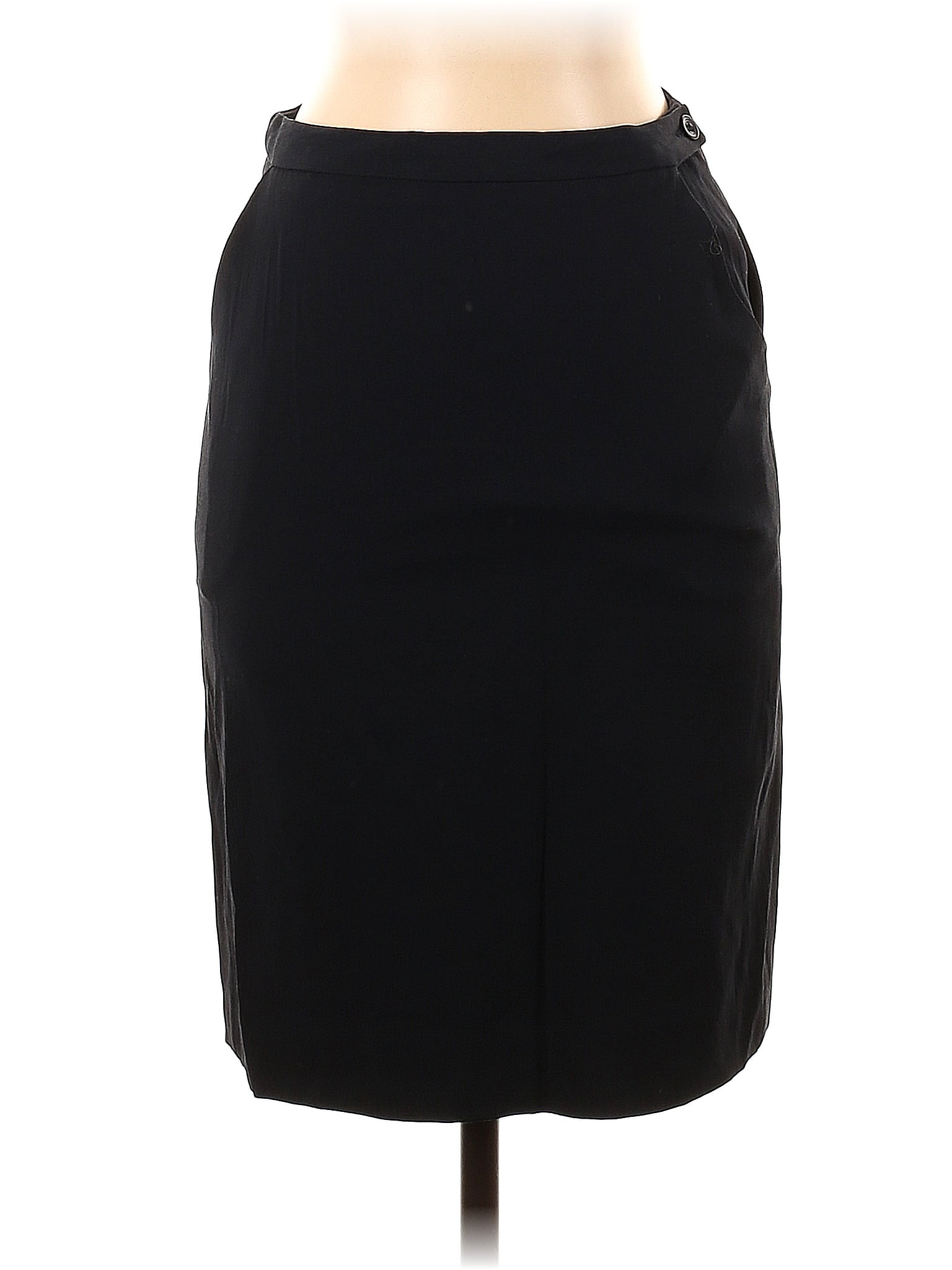 Rena Rowan Solid Black Formal Skirt Size 2 (Petite) - 58% off | ThredUp