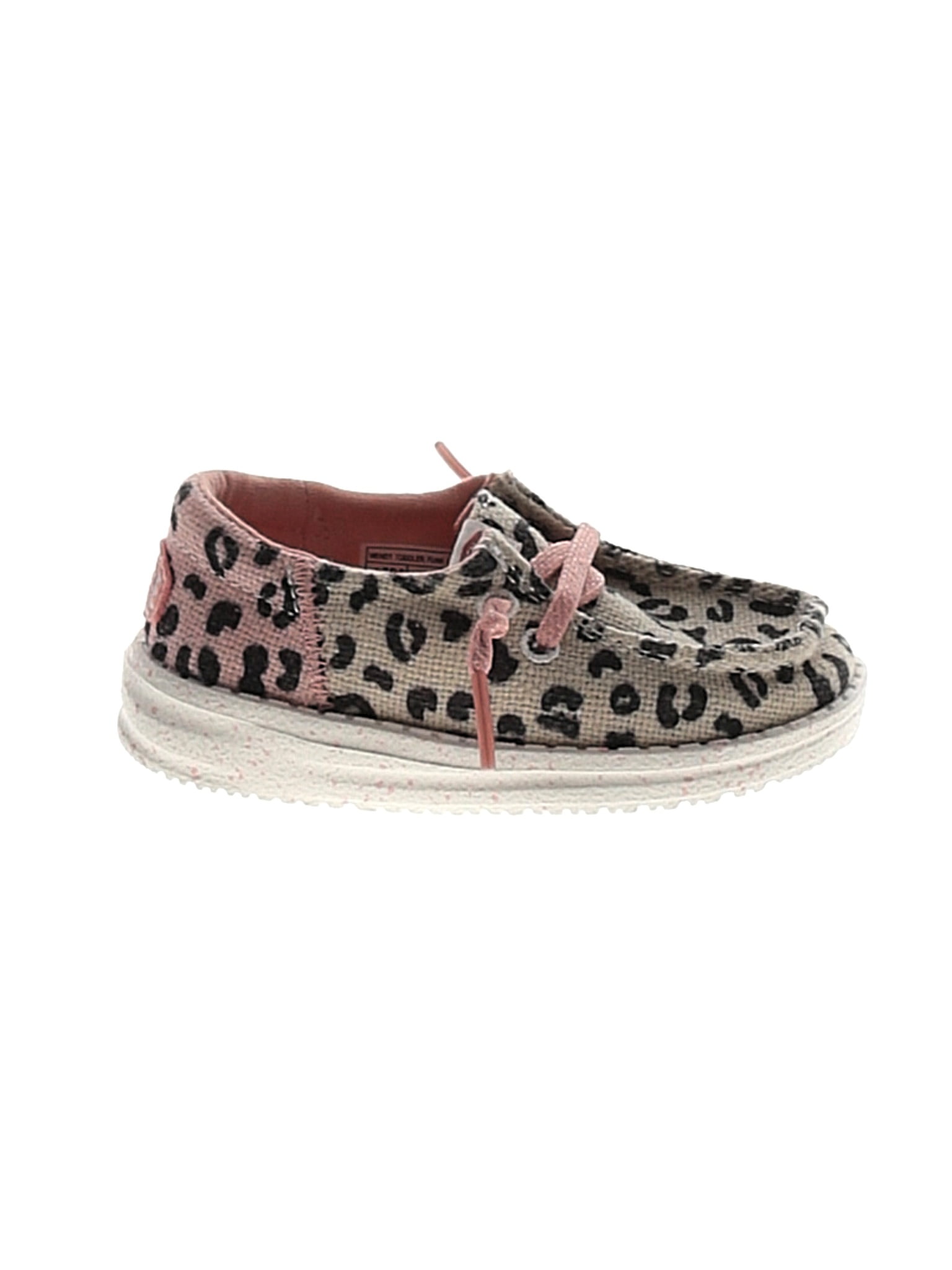 Hey Dude Acid Wash Print Animal Print Leopard Print Pink Sneakers Size ...