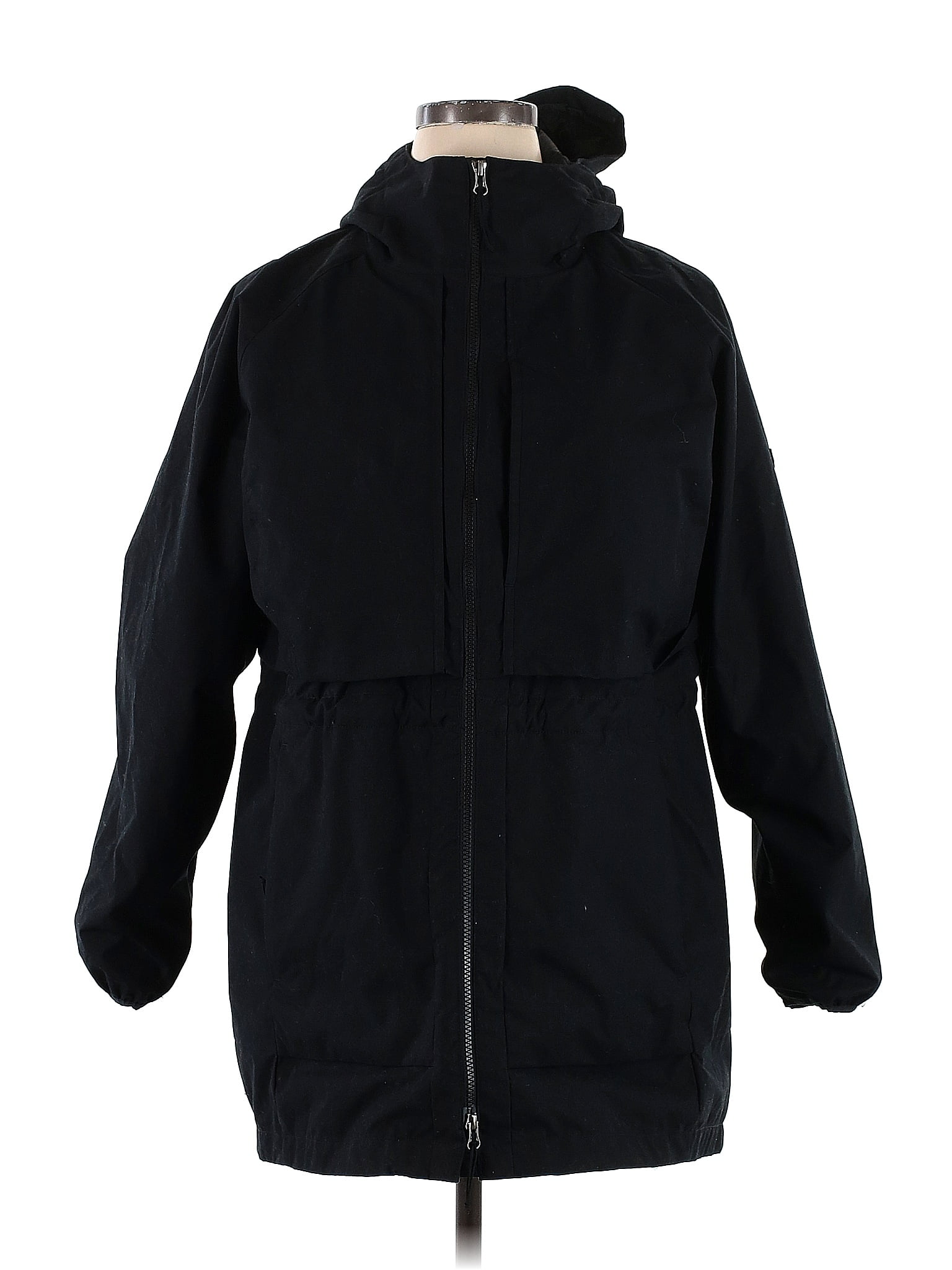 Columbia 100% Nylon Solid Black Jacket Size XL - 49% off | ThredUp