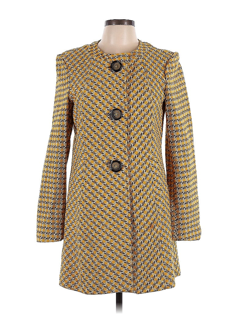 ECI 100% Cotton Gold Yellow Coat Size 12 - 70% off | ThredUp