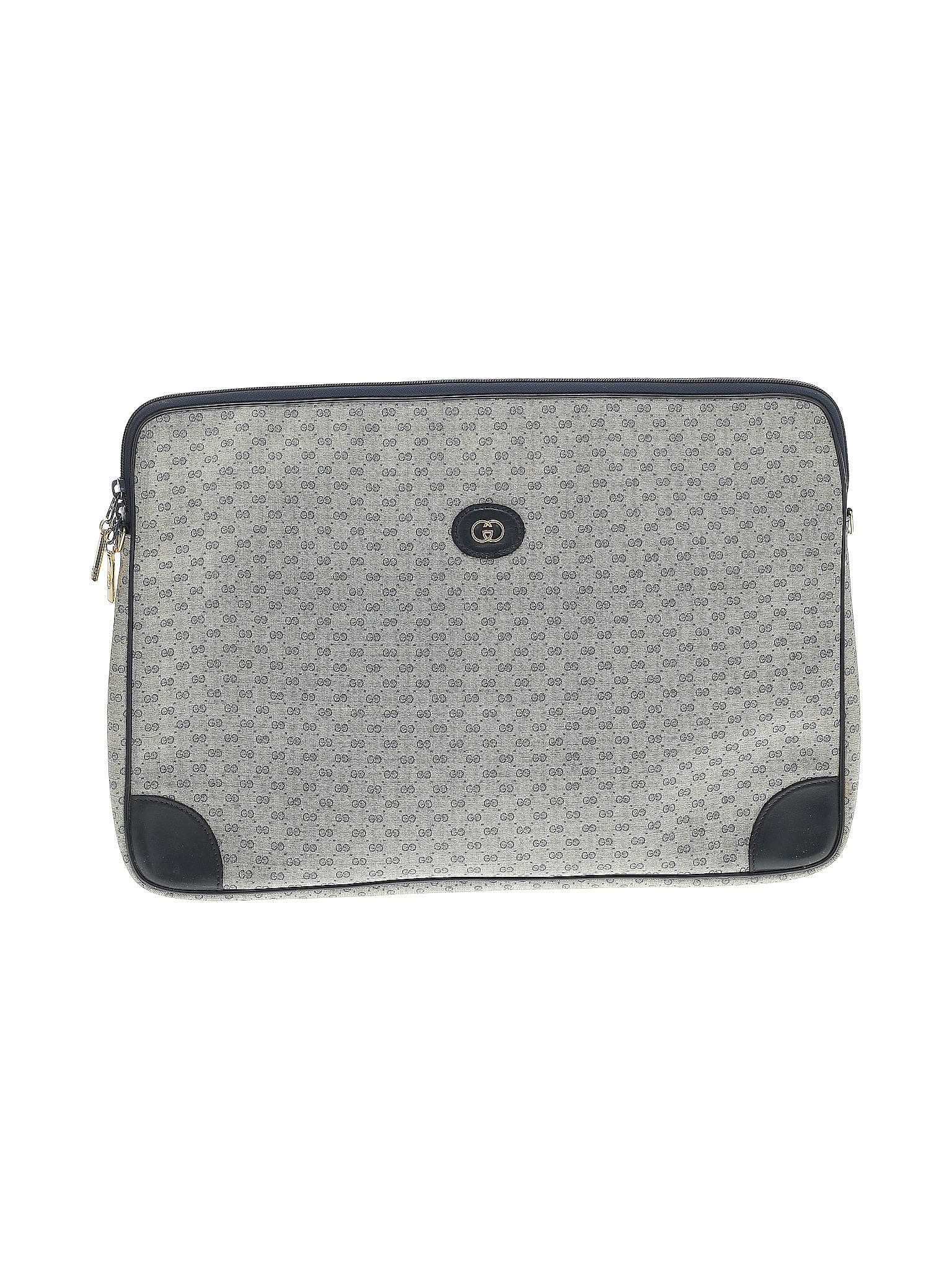 Gucci 100% Coated Canvas Gray Vintage Laptop Bag One Size - 78% off ...