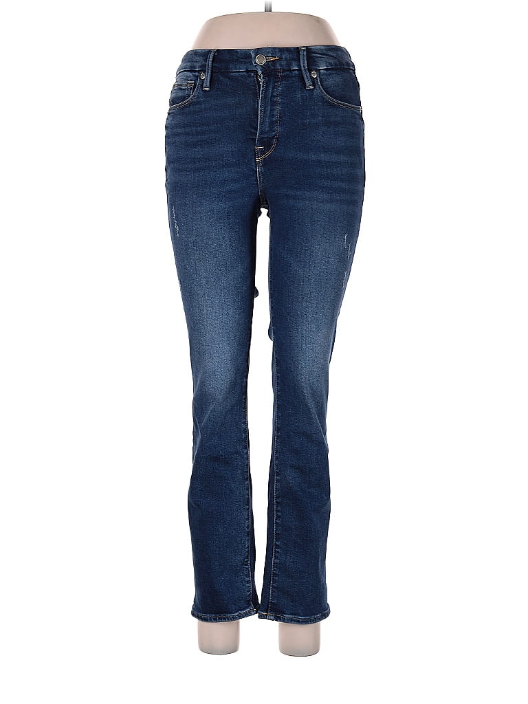 Good American Solid Tortoise Hearts Blue Jeans Size Med (2) - 69% off ...