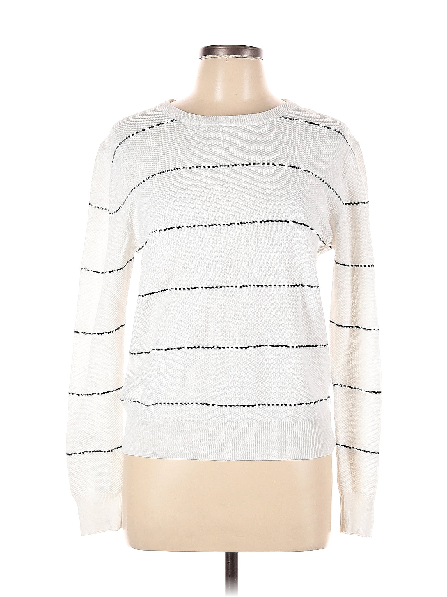 ASSEMBLY LABEL White Pullover Sweater Size 10 - 64% off | ThredUp