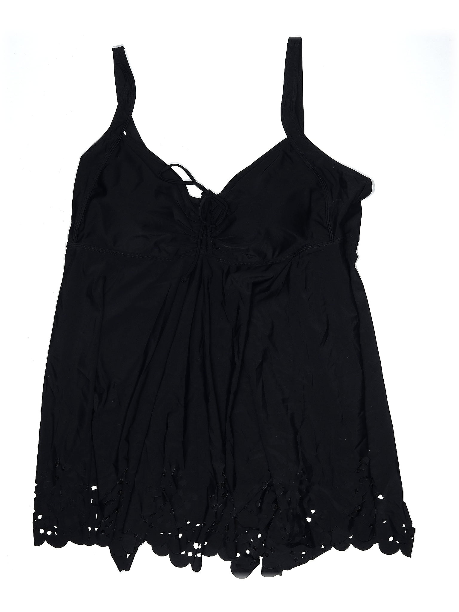 BLOOMCHIC Black Swimsuit Top Size 26 (Plus) - 48% off | ThredUp