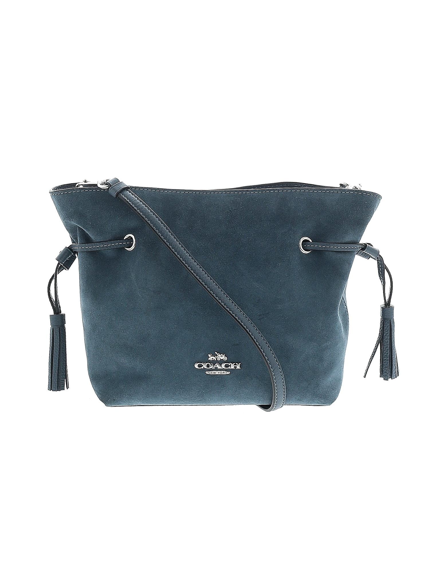 Coach Factory Blue Leather Bucket Bag One Size - 21% off | ThredUp