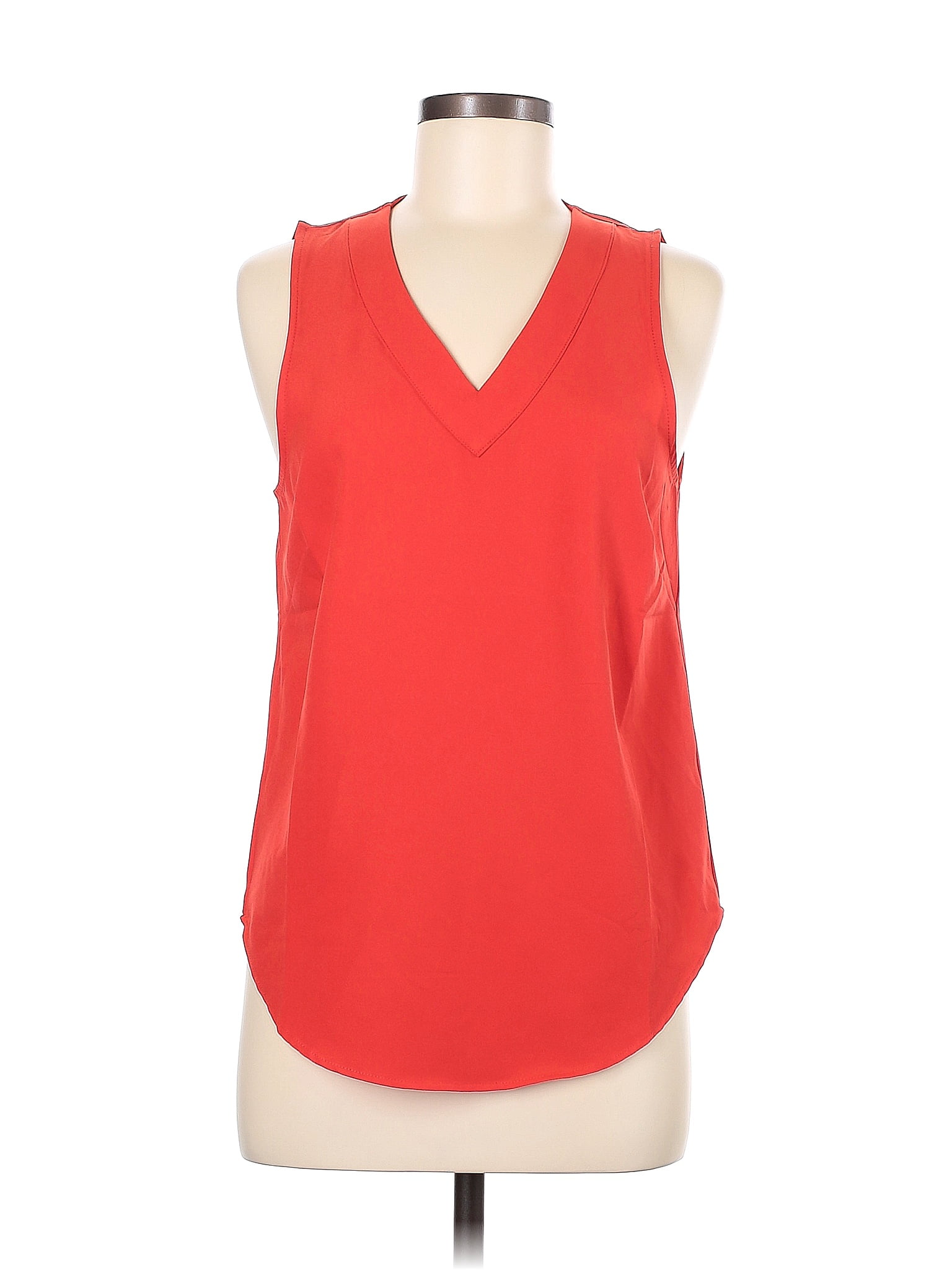 Eden Ruth Red Sleeveless Blouse Size M - 66% off | ThredUp