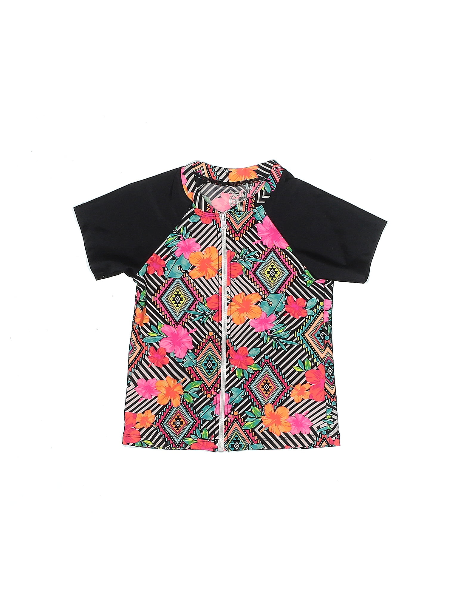 Wonder Nation Black Rash Guard Size 6 - 31% off | ThredUp
