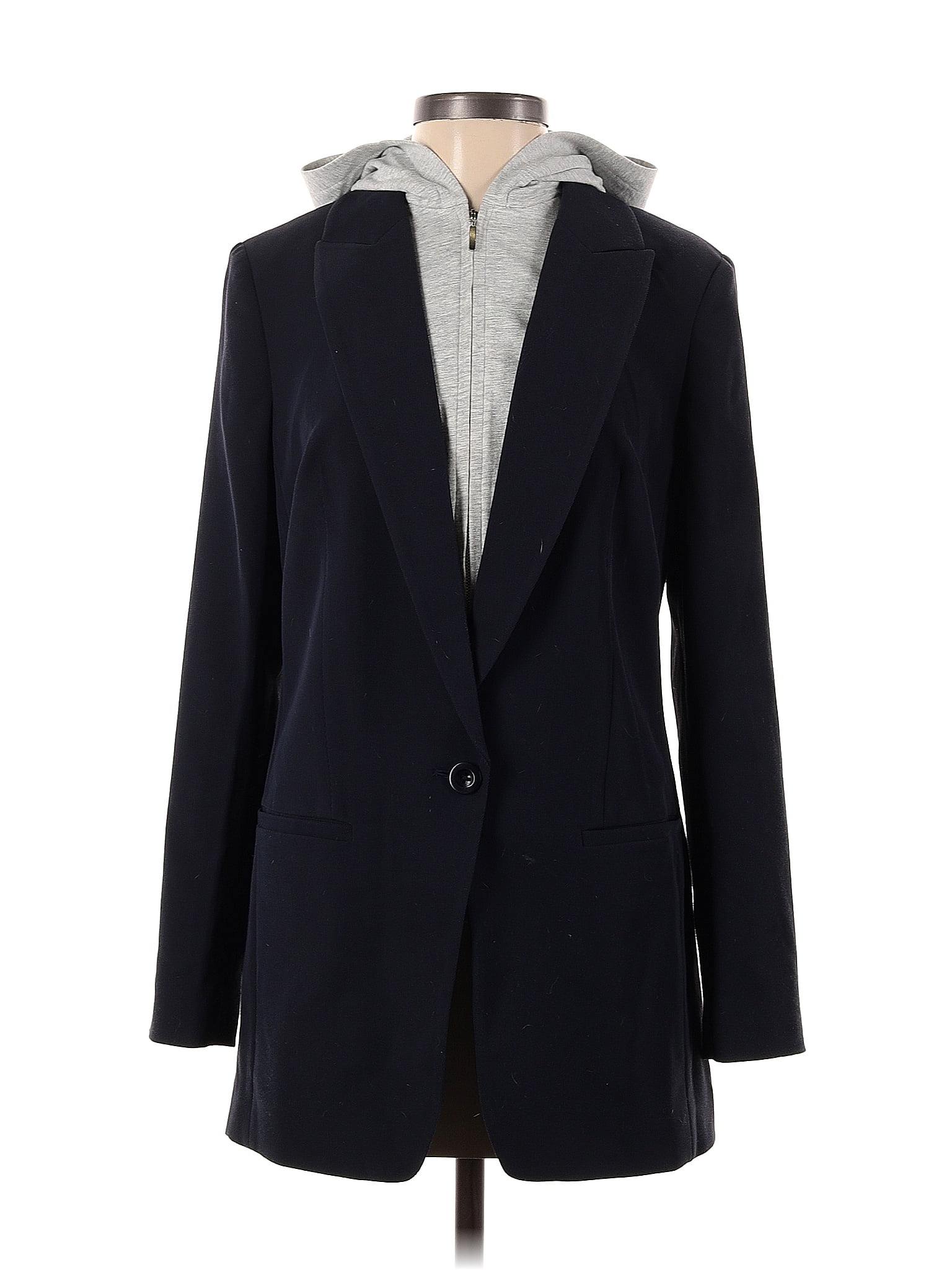 Express 100% Polyester Blue Jacket Size S - 74% off | ThredUp