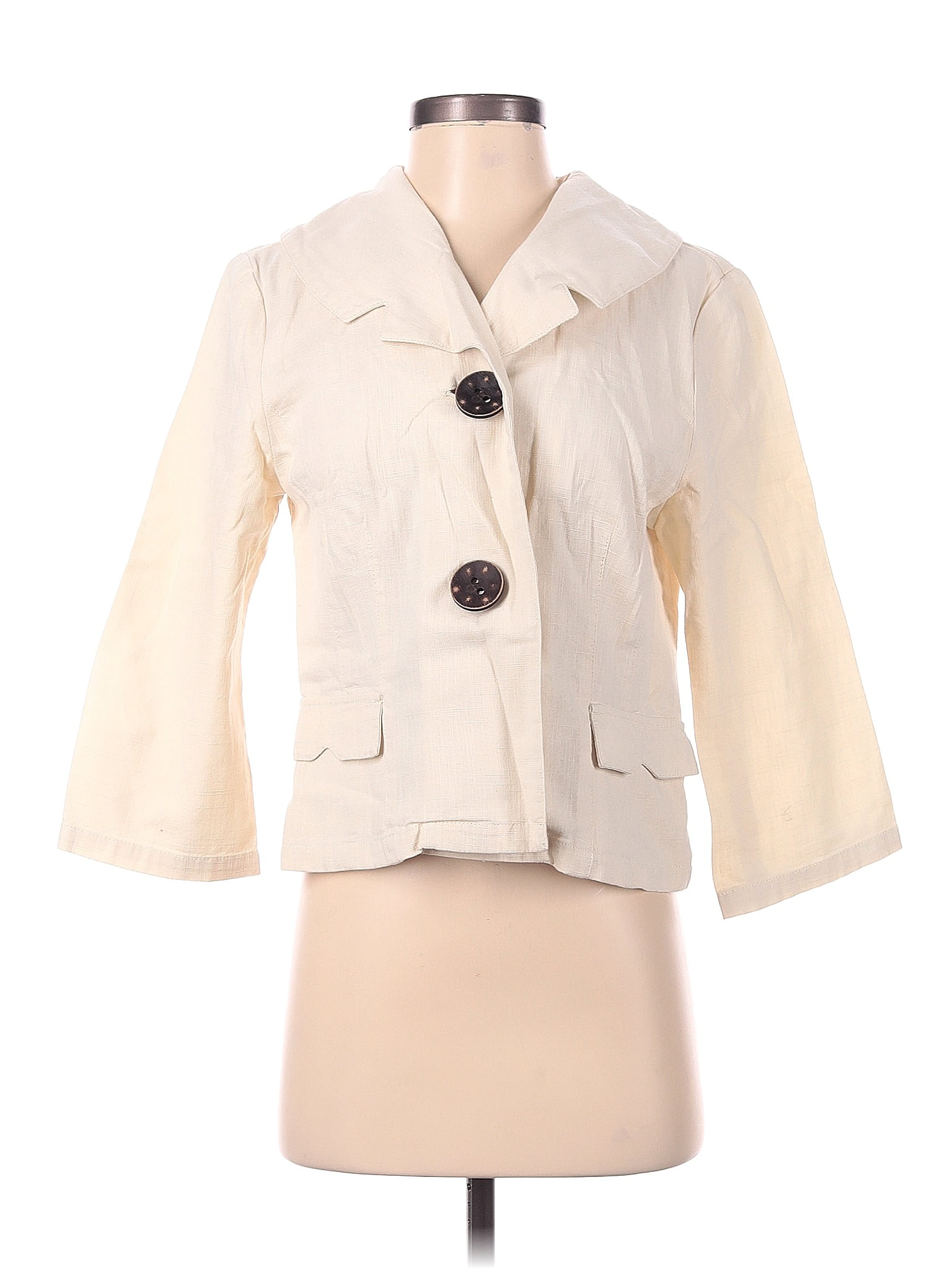 J Jill 100 Cotton Ivory Jacket Size Xs 71 Off Thredup