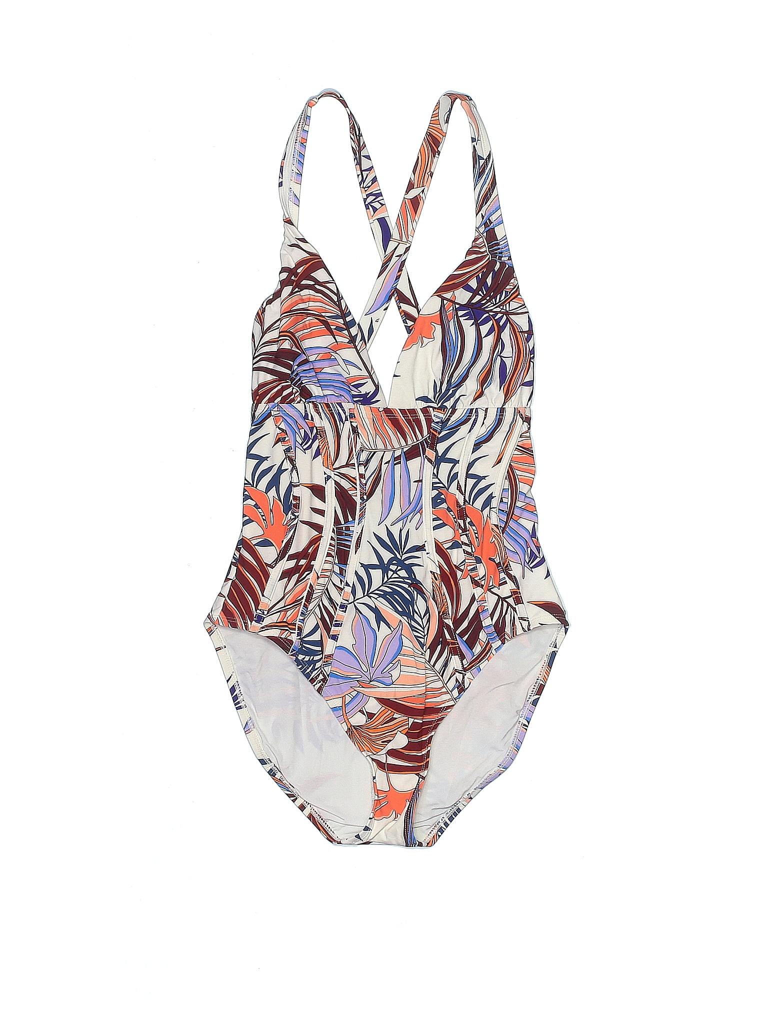 La Blanca Jacquard Marled Floral Motif Snake Print Acid Wash Print ...