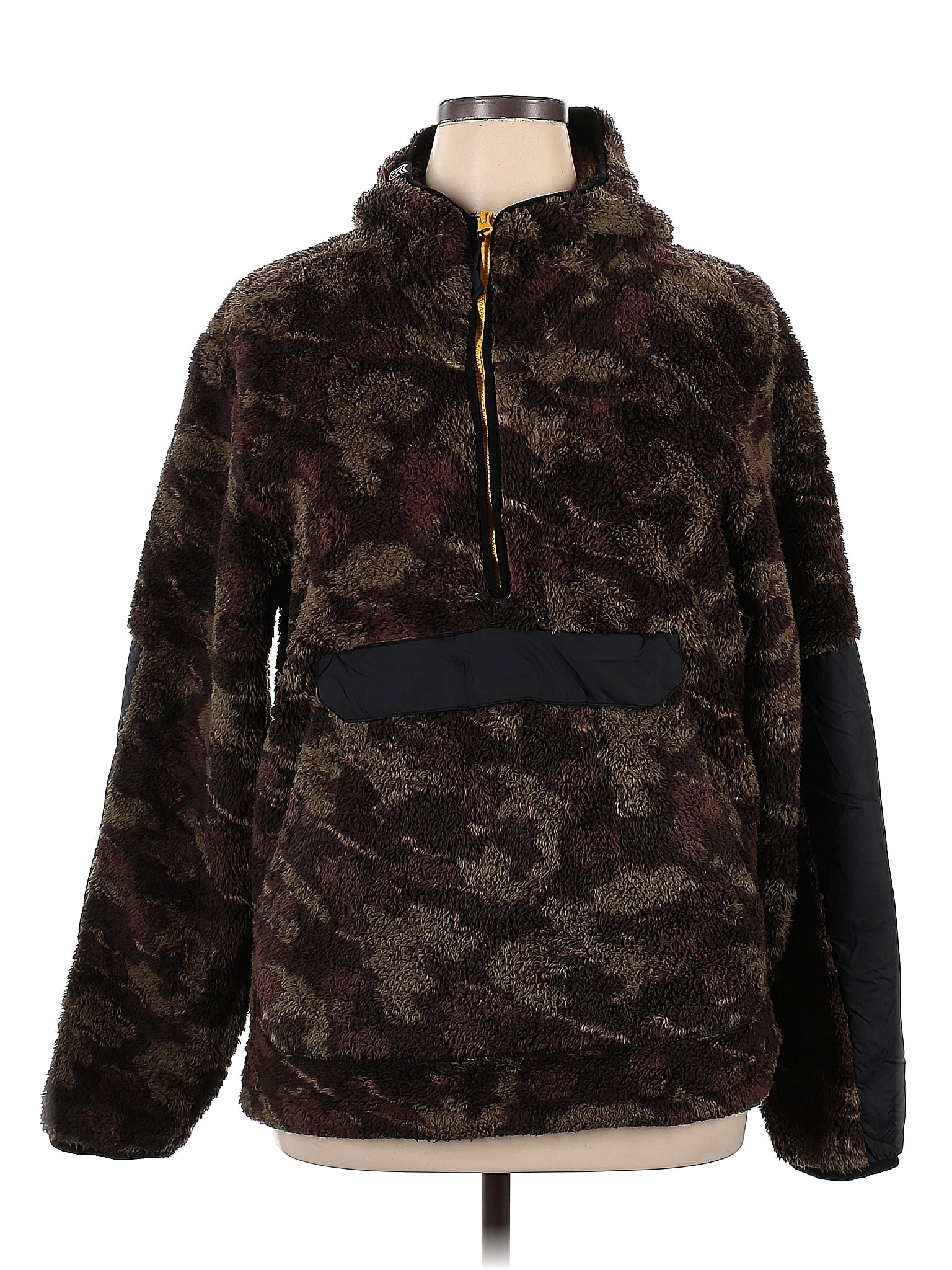 Assorted Brands 100% Polyester Brown Fleece Size XL - 62% off | ThredUp