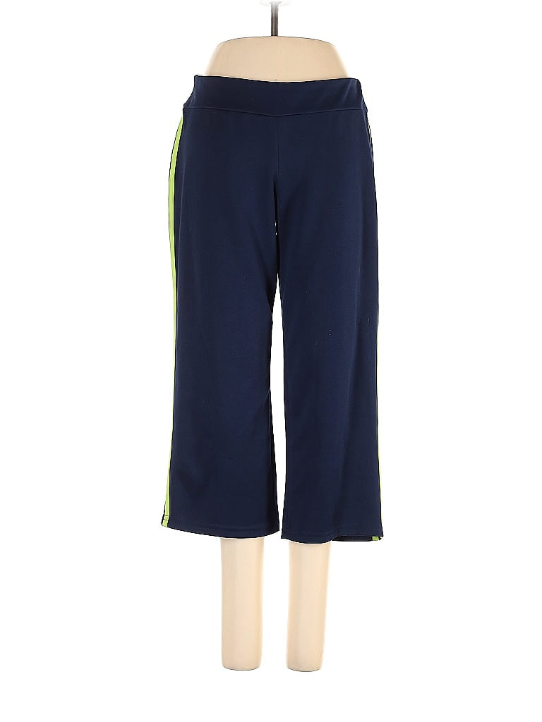 Pink Punch 100% Polyester Color Block Blue Active Pants Size S (Petite ...