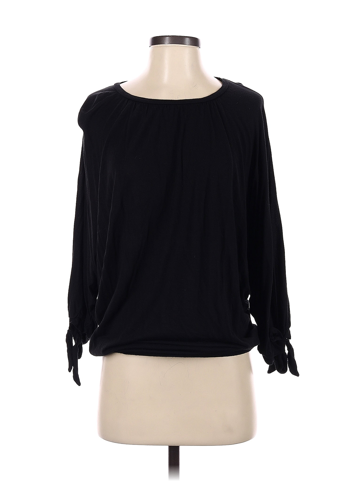 Arden B. Black Long Sleeve Top Size S - 55% off | ThredUp