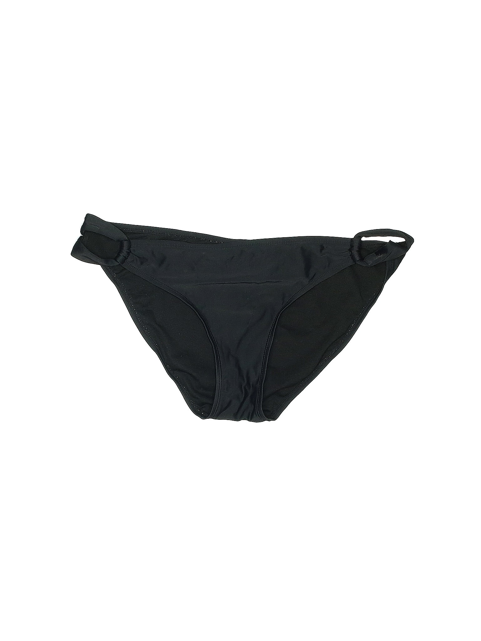 Xhilaration Solid Black Swimsuit Bottoms Size Xl 46 Off Thredup