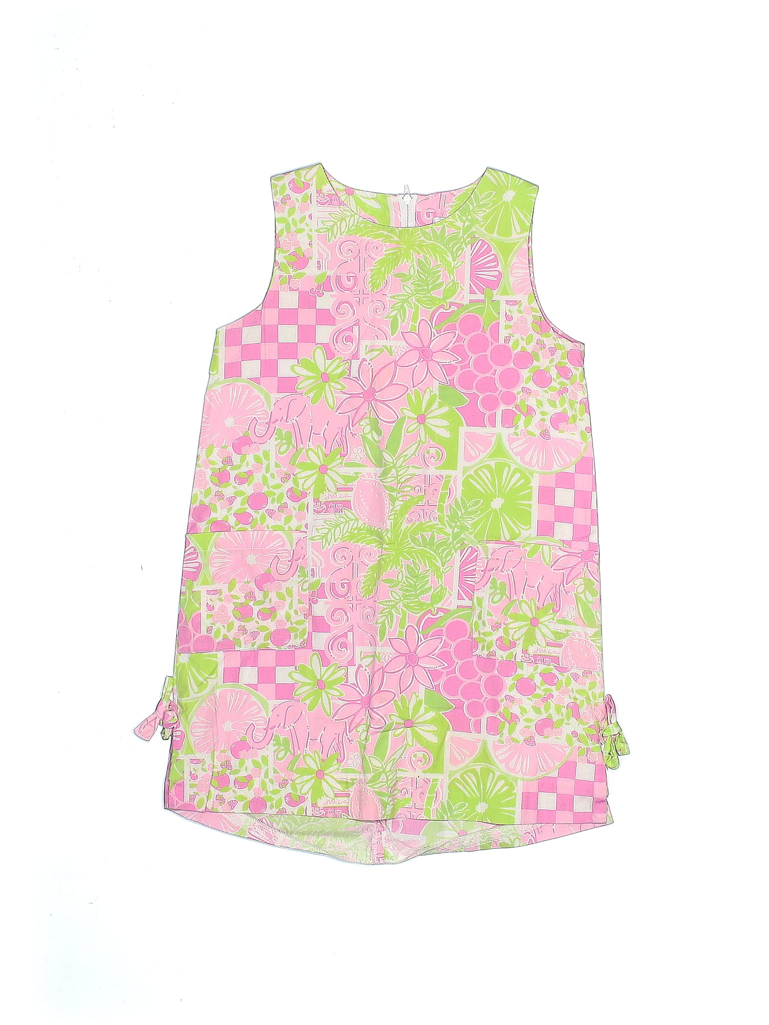 Lilly Pulitzer 100 Cotton Pink Dress Size 7 68 Off Thredup