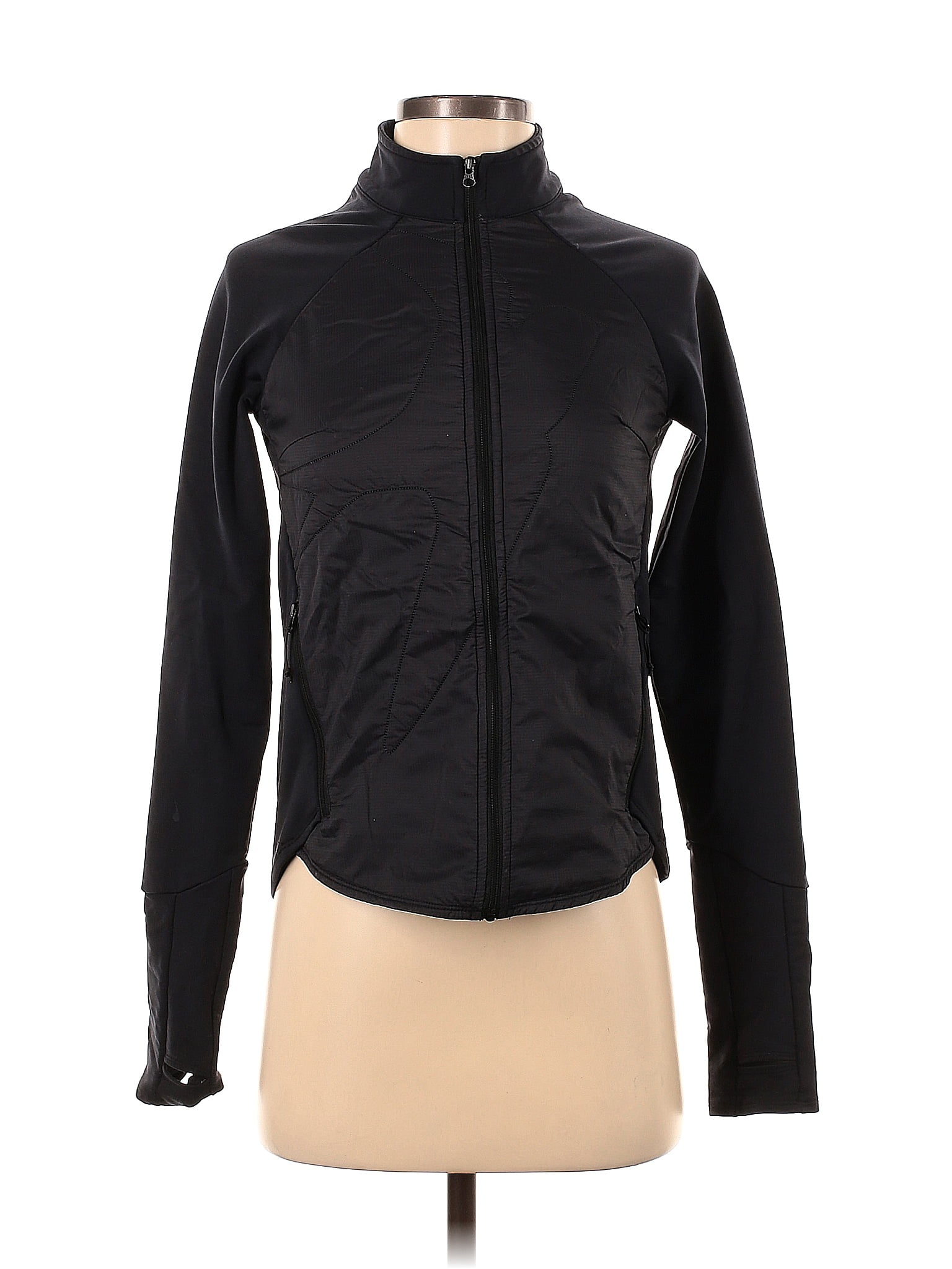 Oiselle 100% Nylon Black Jacket Size XS - 66% off | ThredUp