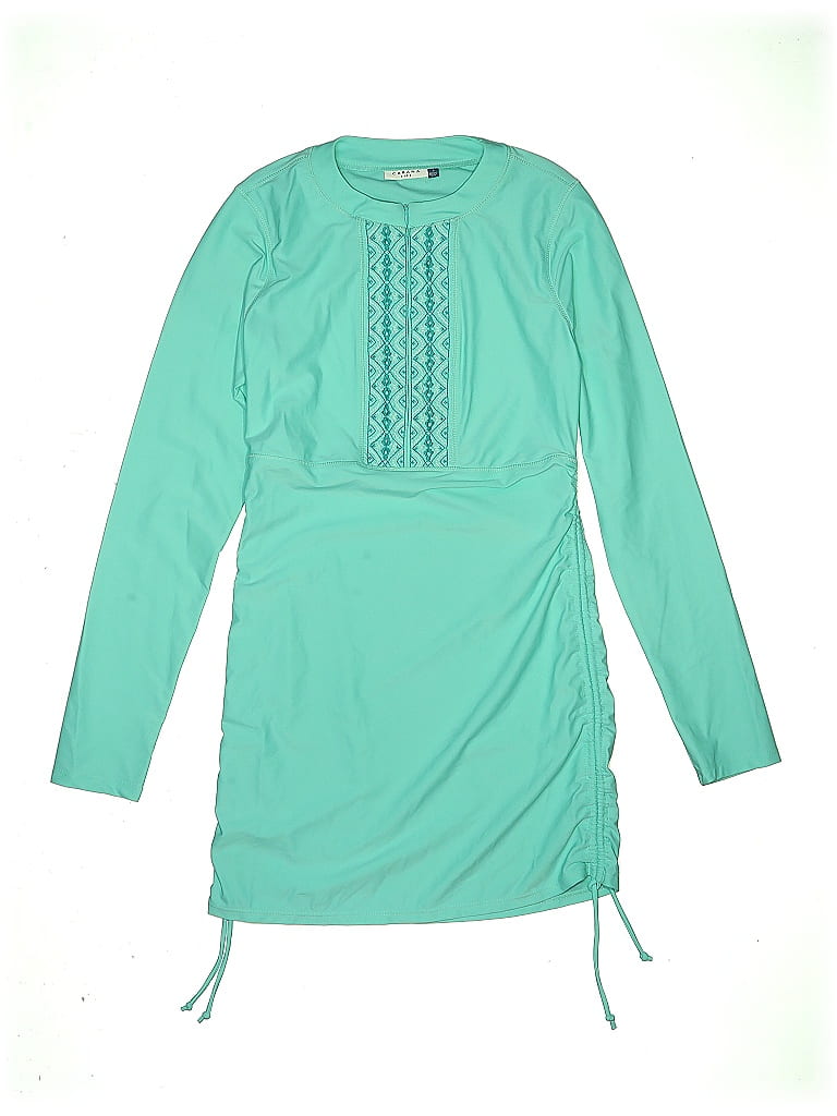Cabana Life Teal Rash Guard Size S - 63% off | ThredUp