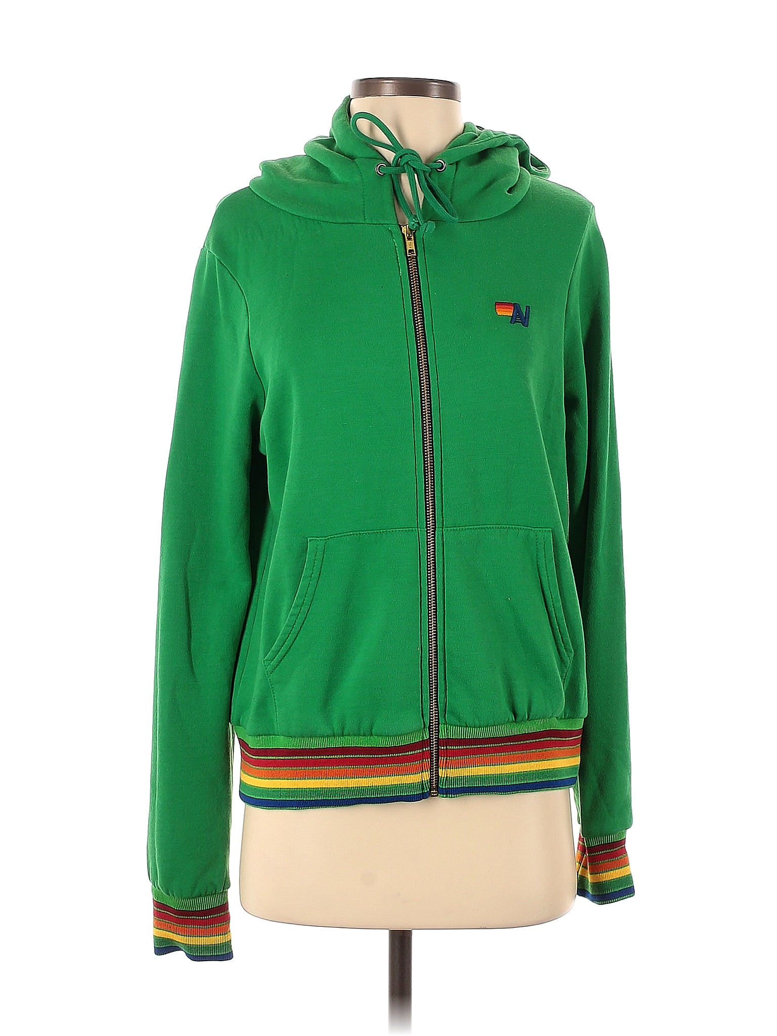 Aviator Nation Green Track Jacket Size S - 69% off | ThredUp