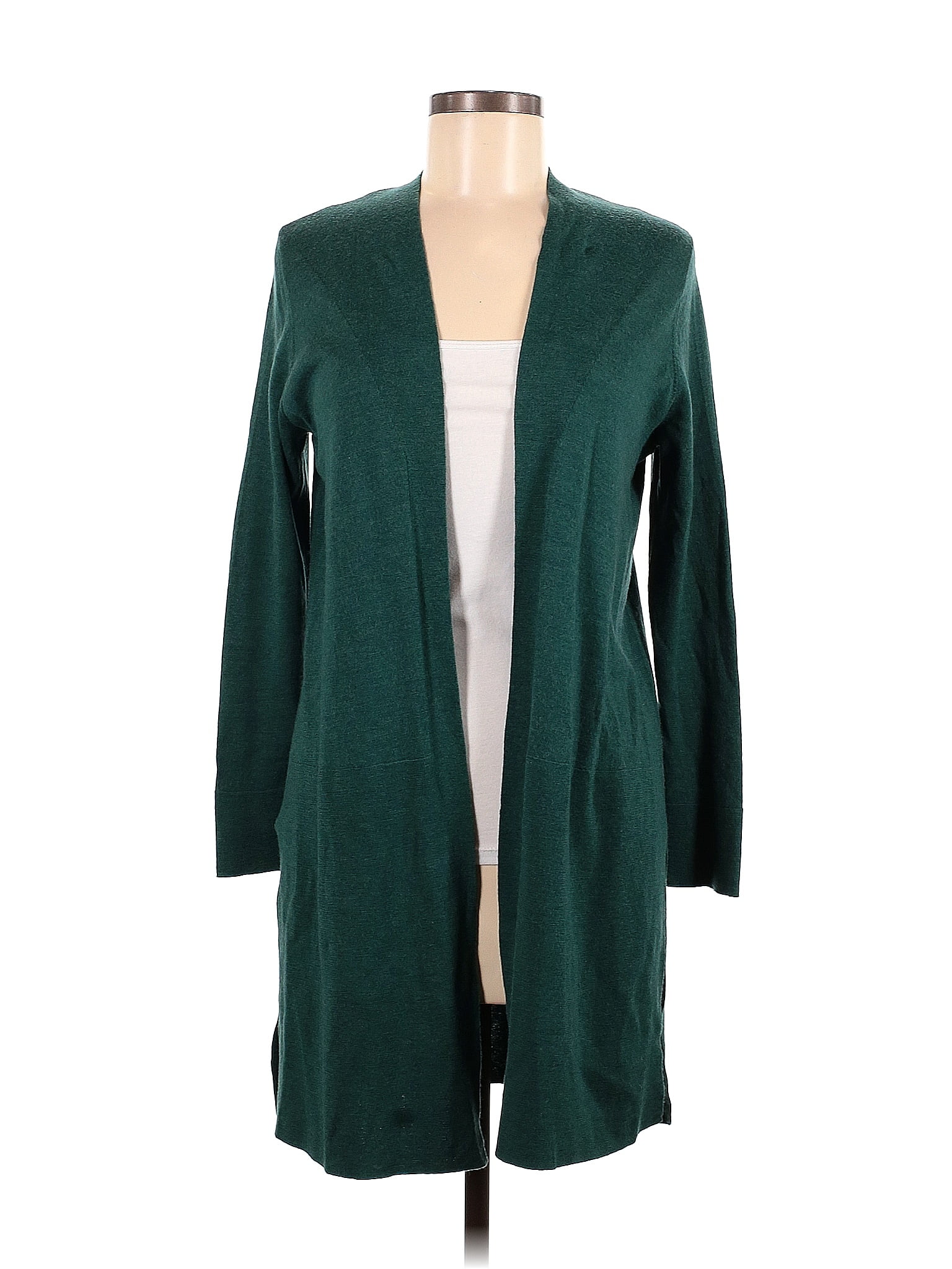 Talbots Green Cardigan Size M (Petite) - 75% off | ThredUp