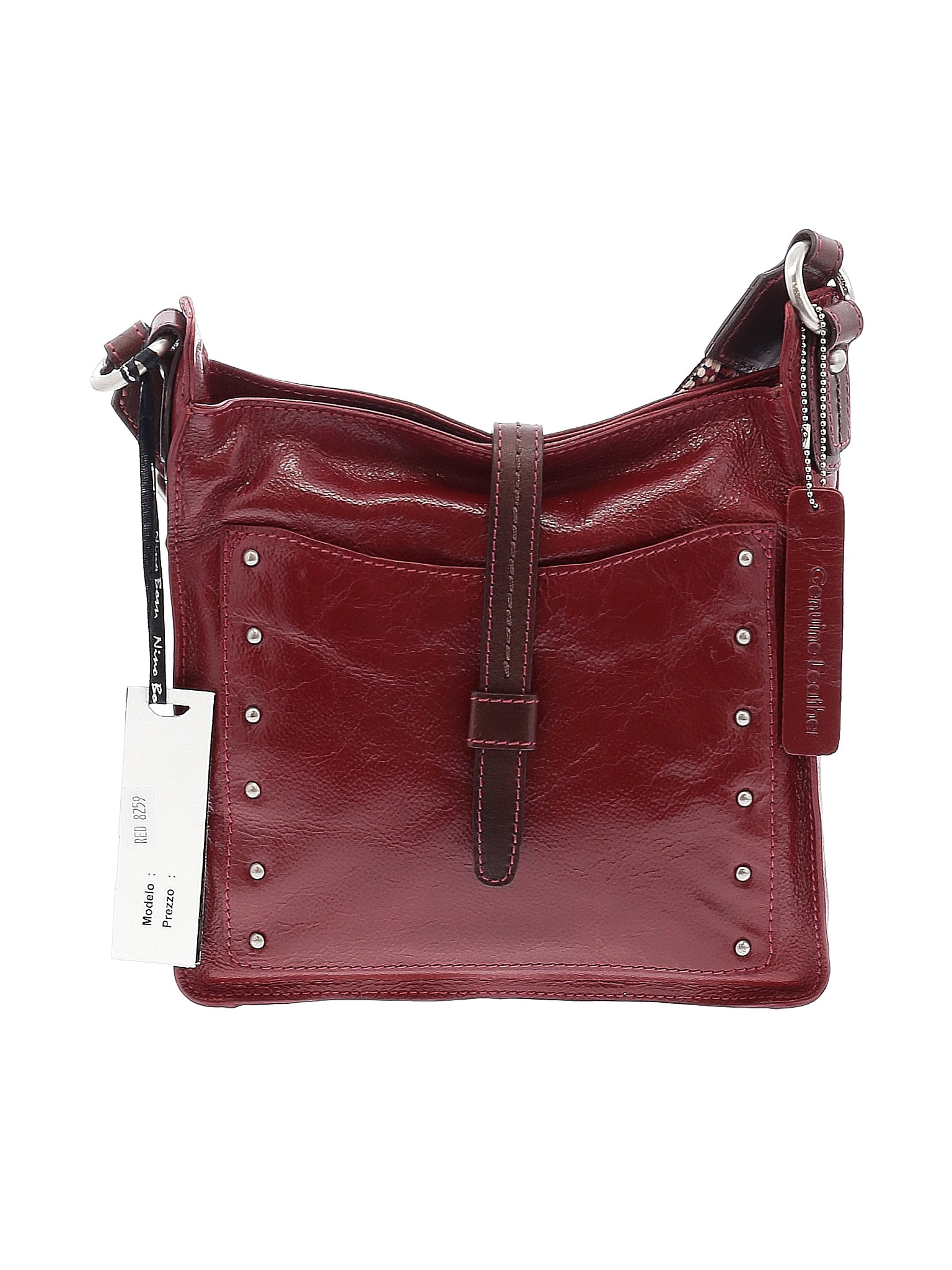 Nino Bossi Burgundy Crossbody Bag One Size - 63% off | ThredUp