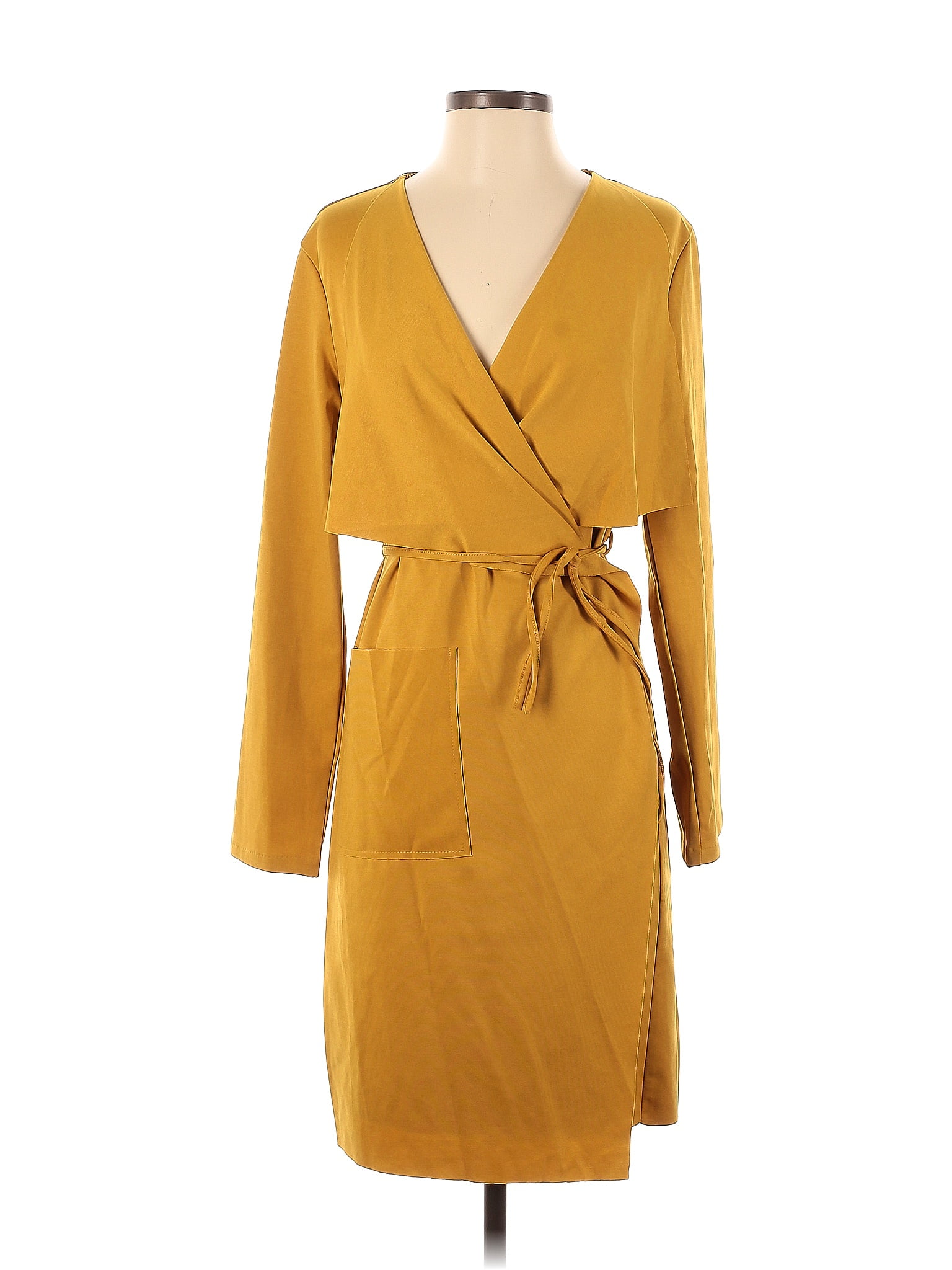 Zaful Gold Yellow Jacket Size S - 60% off | ThredUp