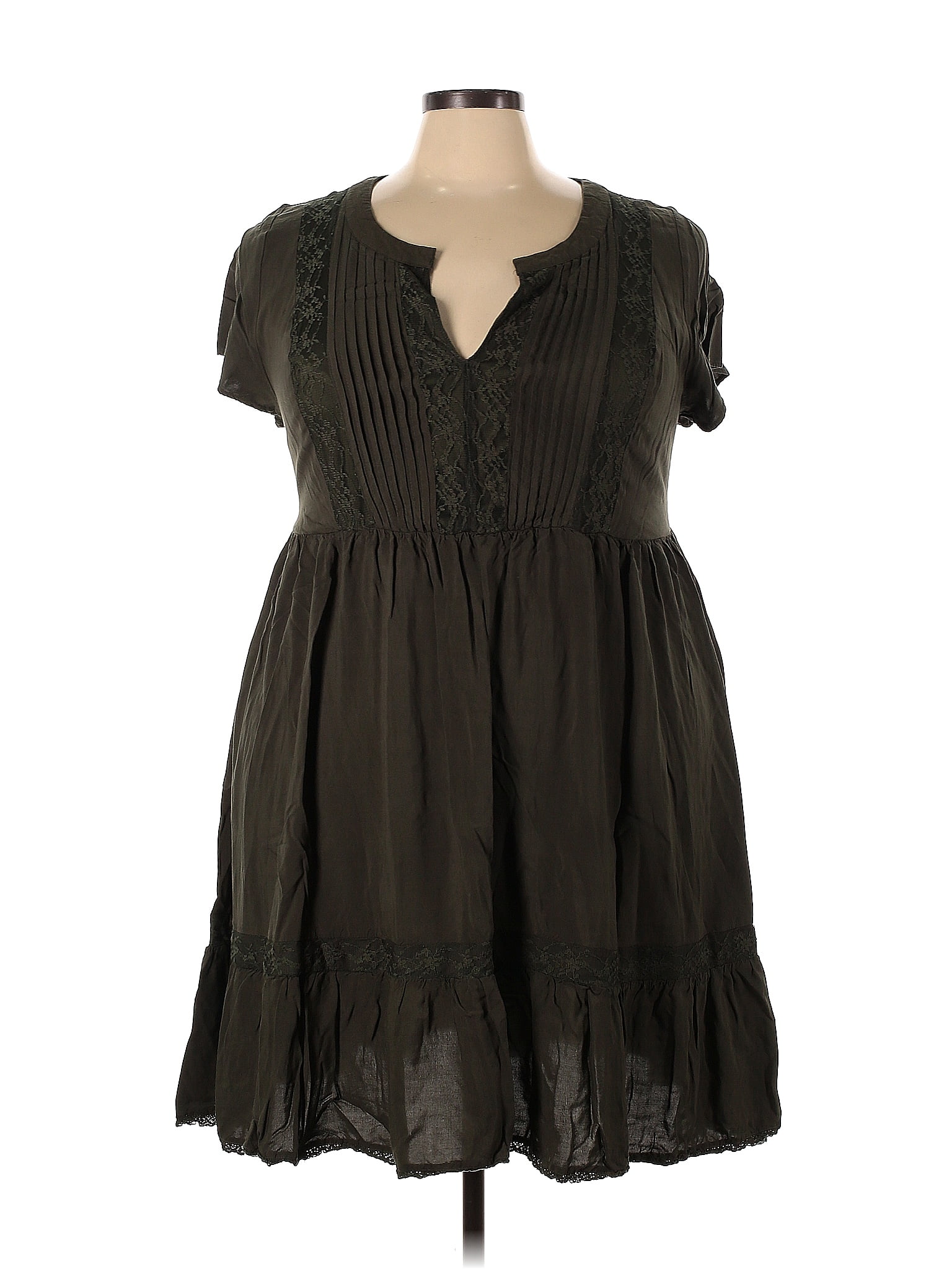 Torrid 100% Rayon Brown Casual Dress Size 3X Plus (3) (Plus) - 59% off ...