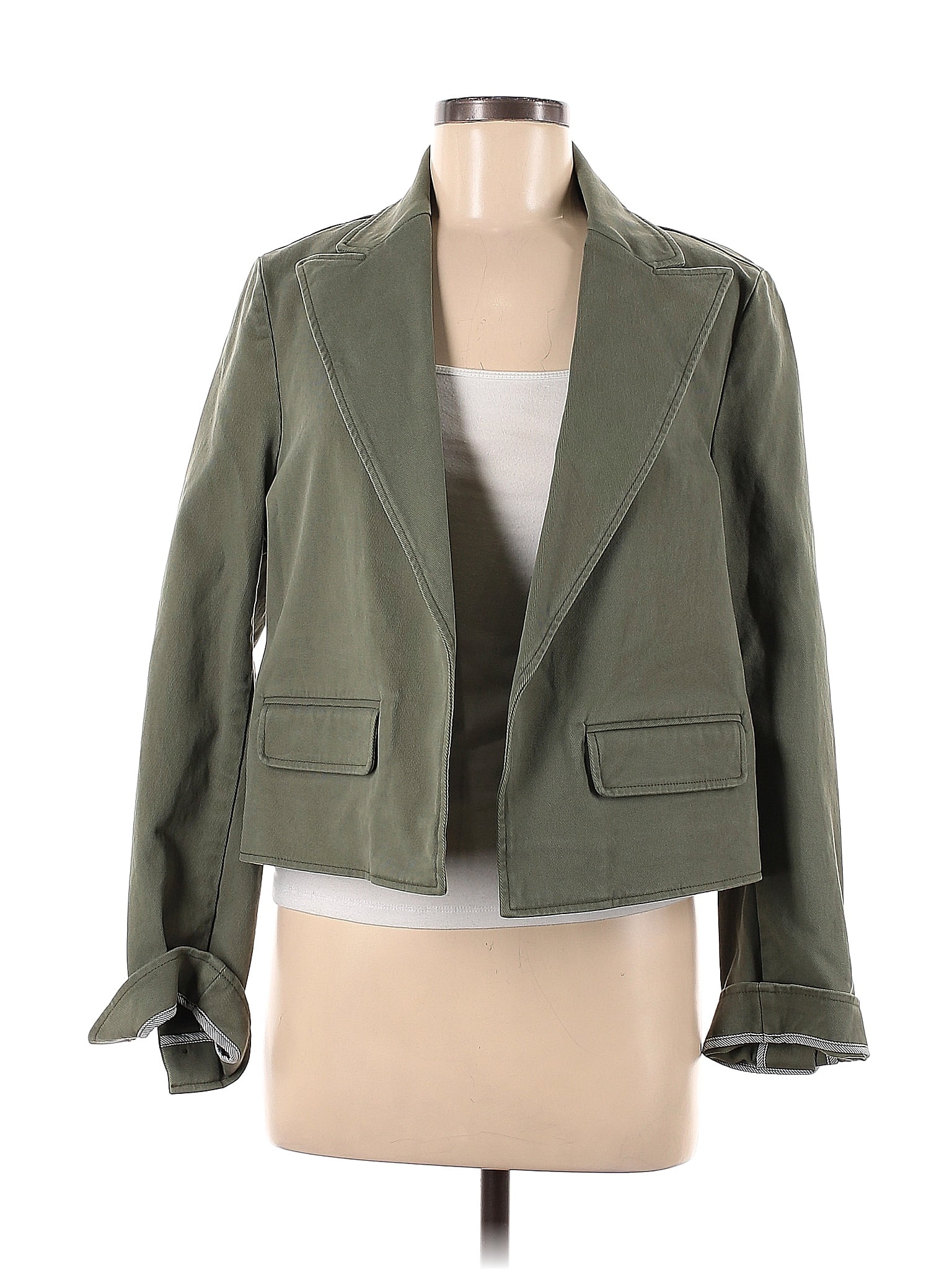 Peruvian Connection Green Blazer Size 6 - 75% off | ThredUp
