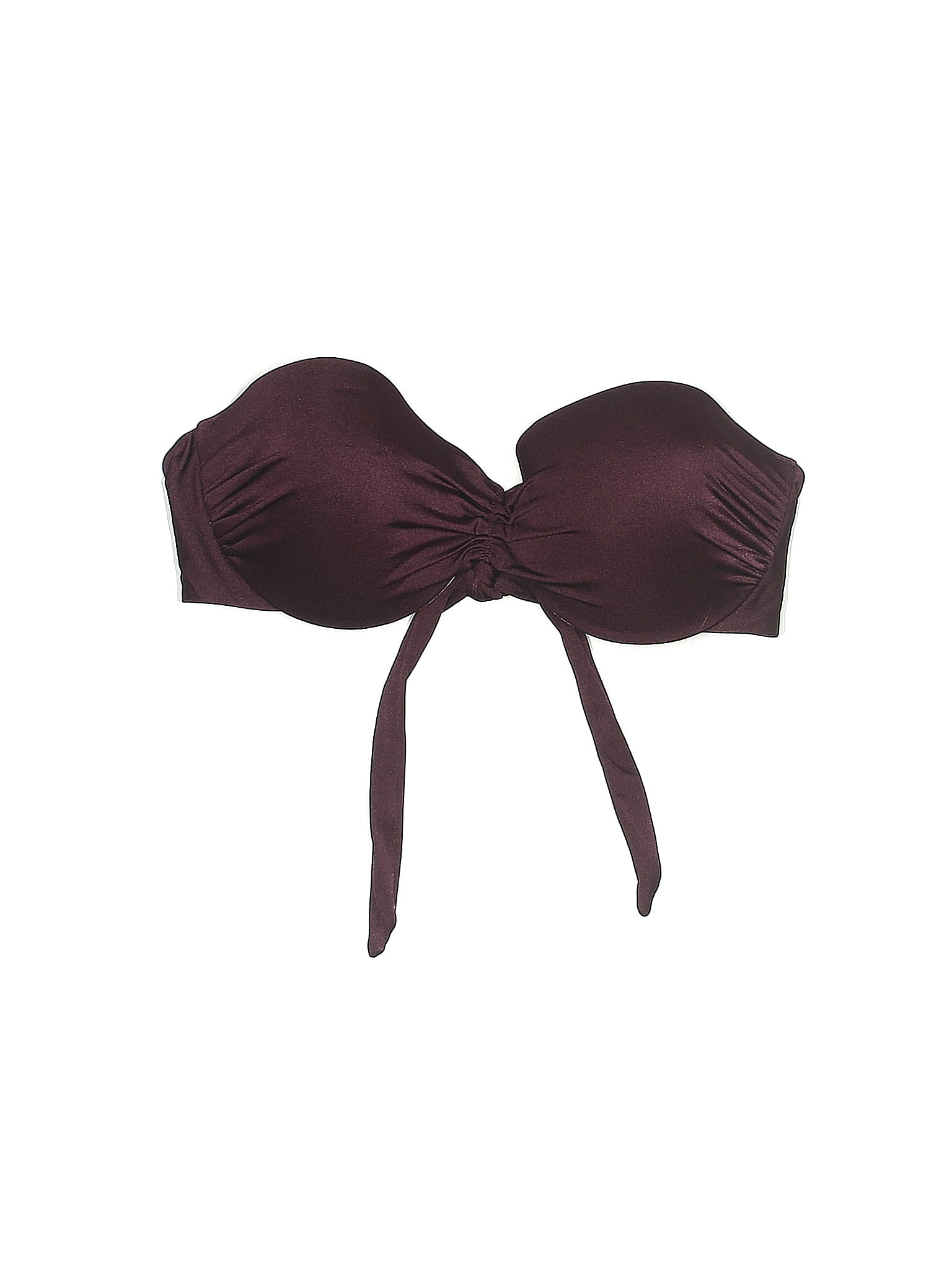 Victorias Secret Burgundy Swimsuit Top Size Med 34d 62 Off Thredup