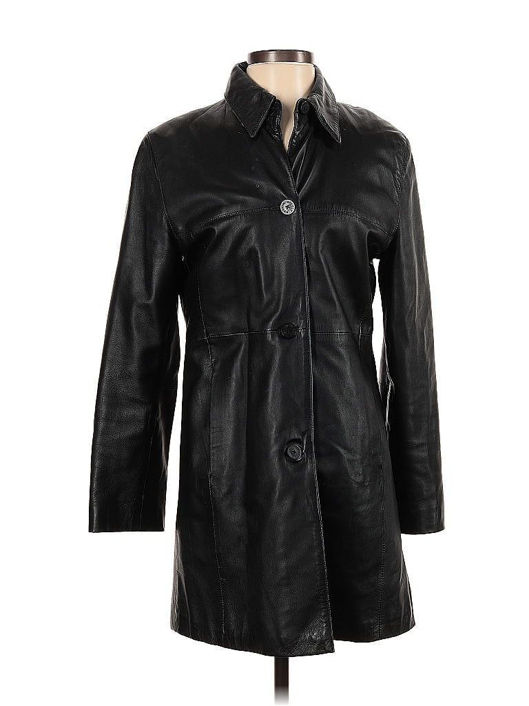 Nicole Miller New York 100% Leather Black Leather Jacket Size S - 78% off | ThredUp