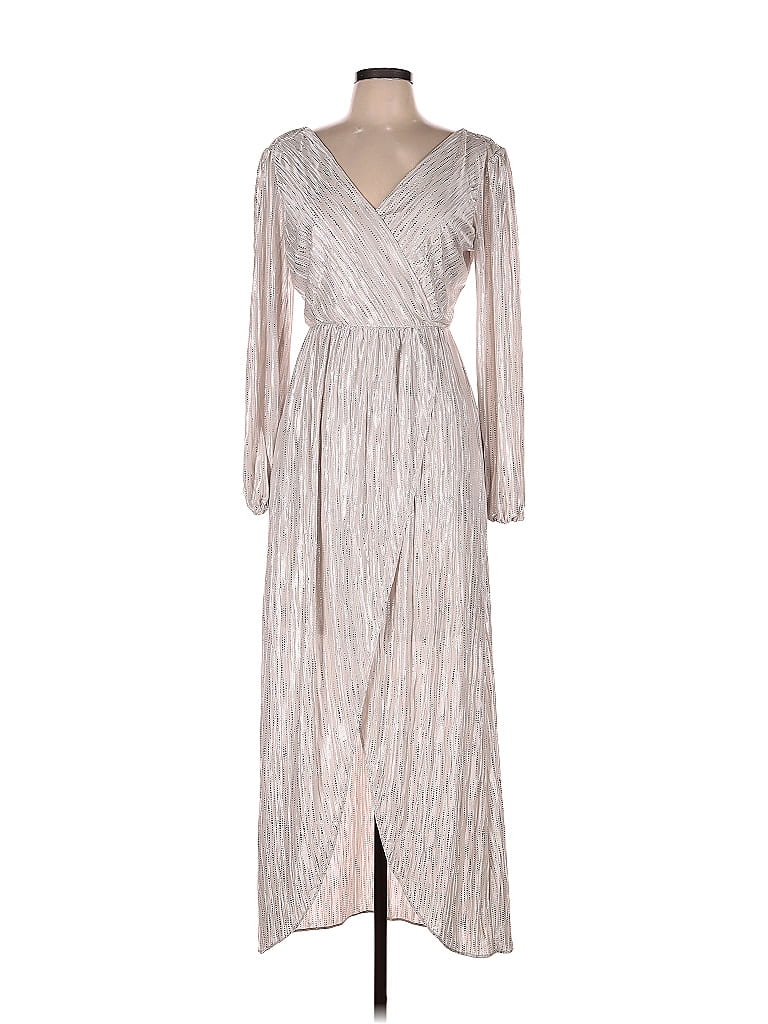 Guess 100% Polyester Silver Cocktail Dress Size 6 - 72% off | ThredUp