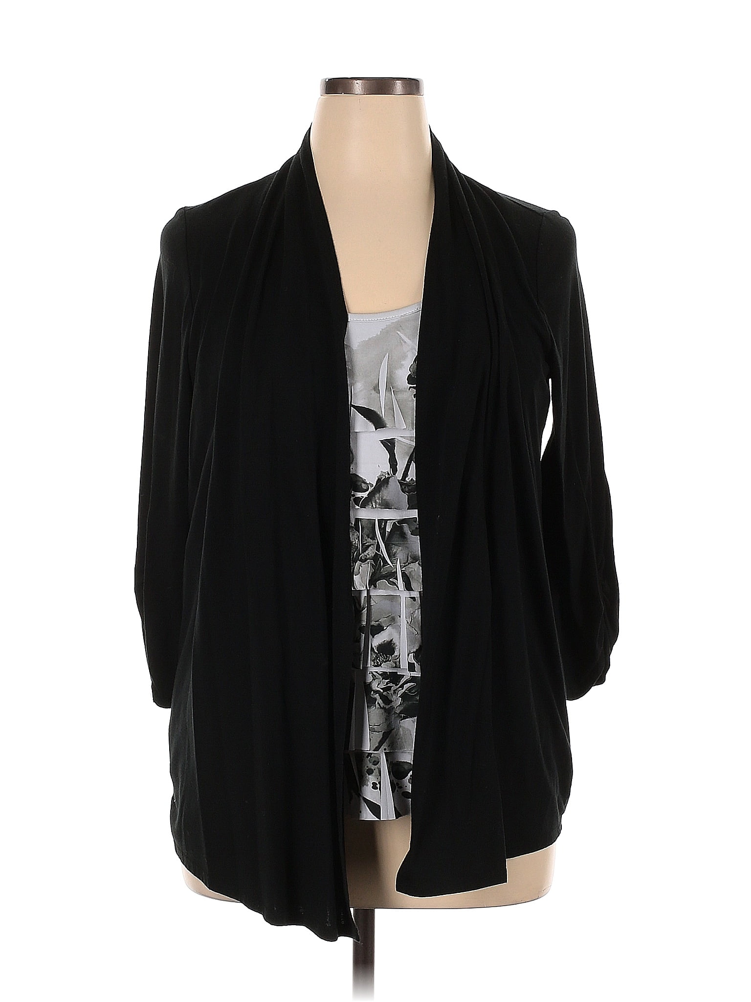 AB Studio Black Cardigan Size XL - 50% off | ThredUp