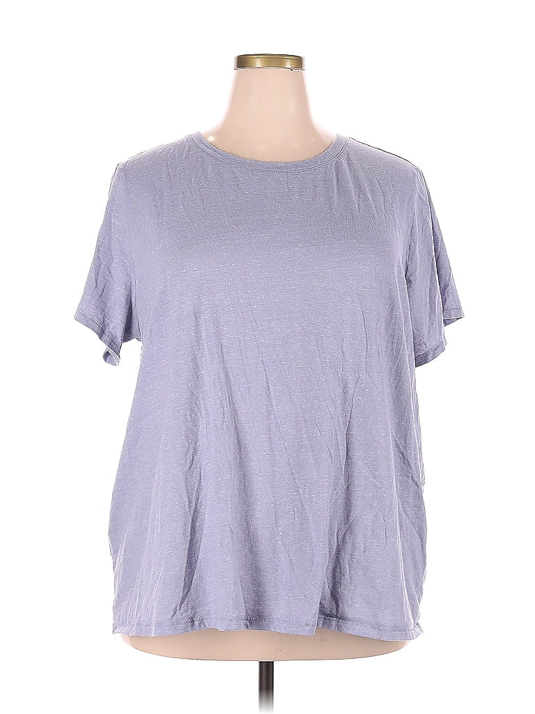 Sonoma Goods For Life Gray Short Sleeve T Shirt Size 2x Plus 48