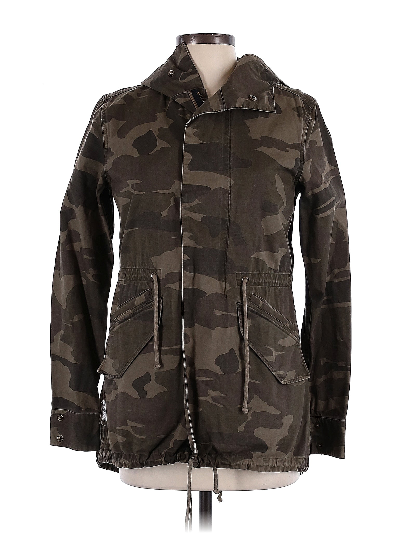 PRPS 100% Cotton Camo Brown Denim Jacket Size S - 79% off | ThredUp