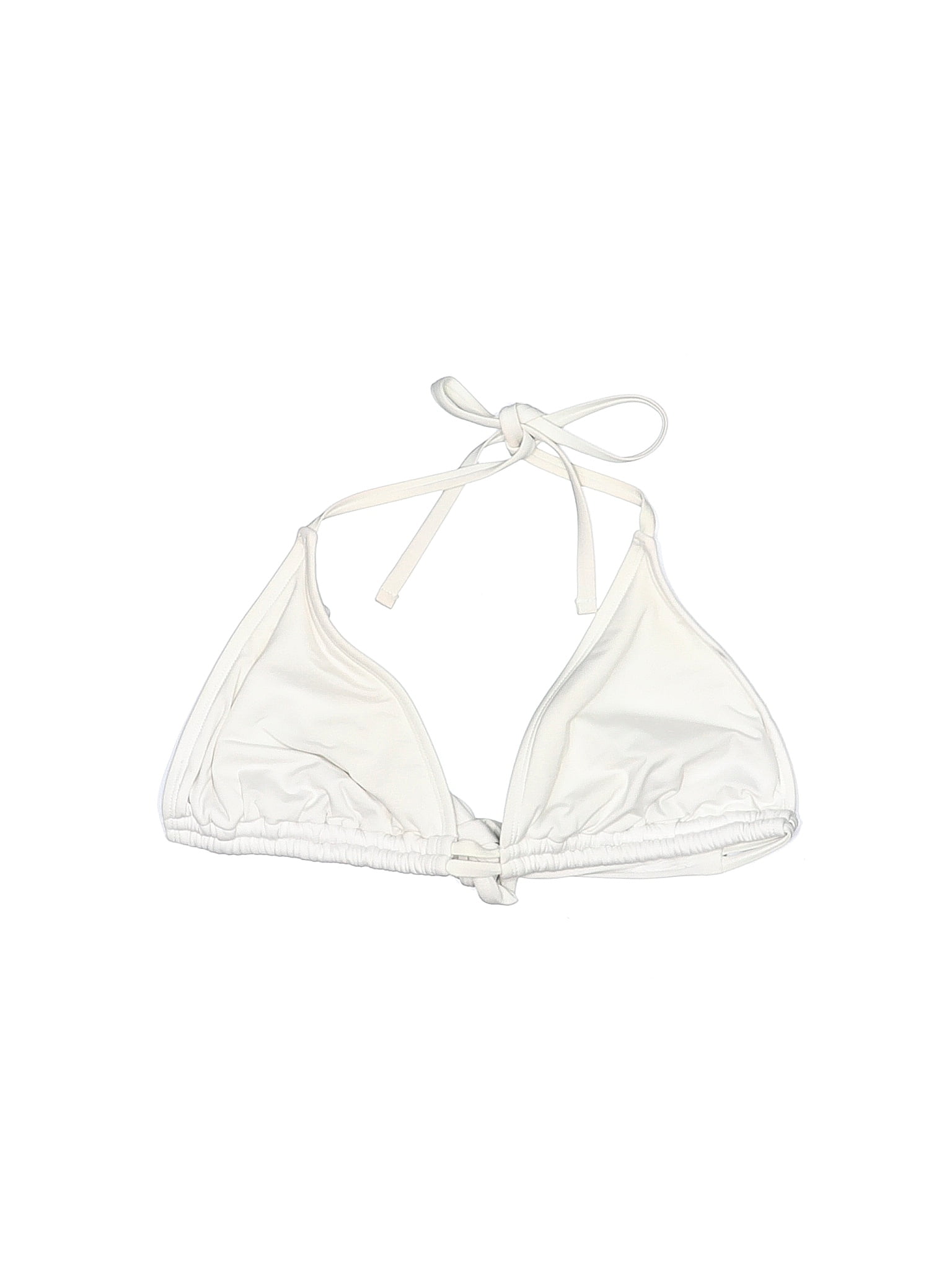 Kona Sol Ivory White Swimsuit Top Size L 28 Off Thredup