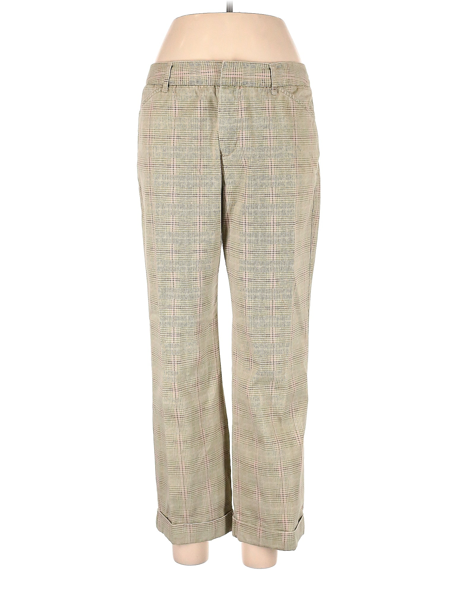 Caribbean Joe 100% Cotton Houndstooth Jacquard Marled Argyle Checkered ...