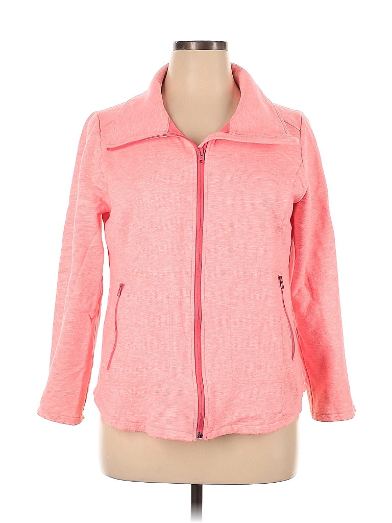 T by Talbots Pink Jacket Size XL - 70% off | ThredUp