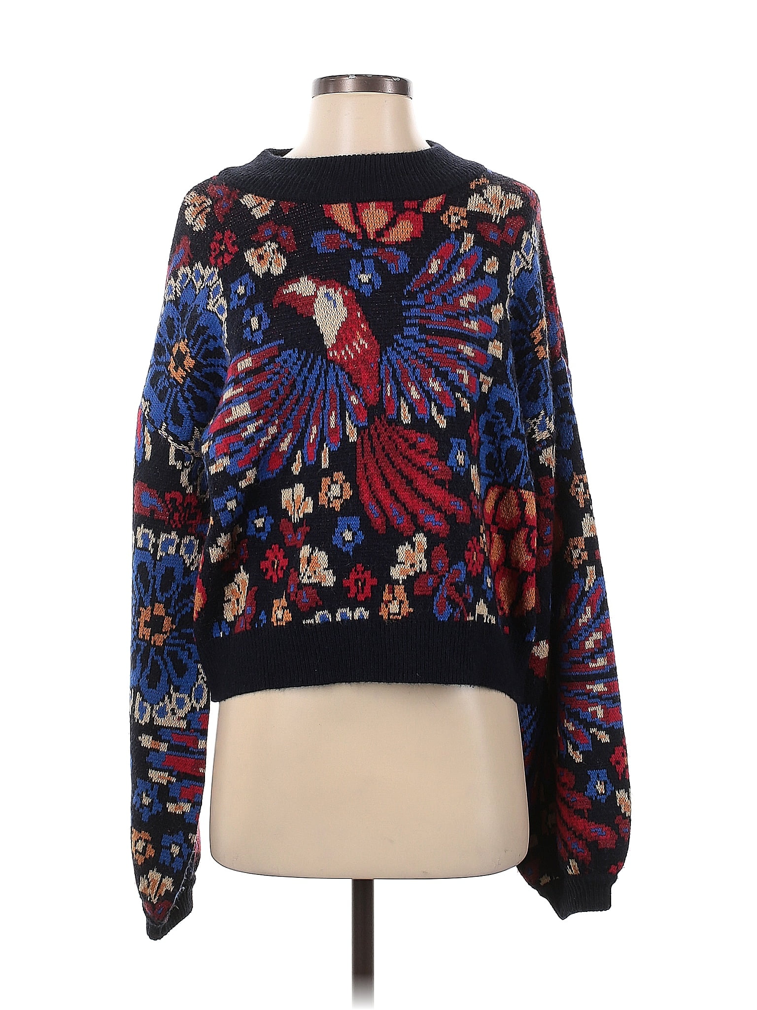 FARM Rio Jacquard Floral Motif Paisley Baroque Print Floral Batik ...