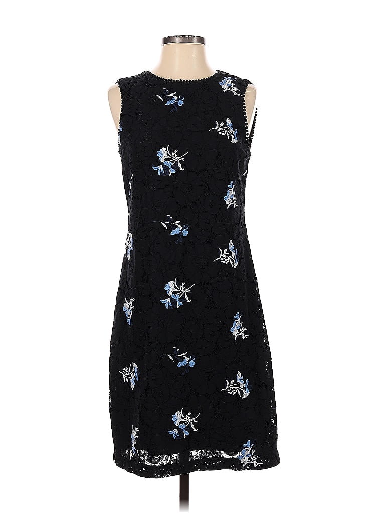 Ann Taylor Graphic Black Casual Dress Size 0 - 87% off | ThredUp