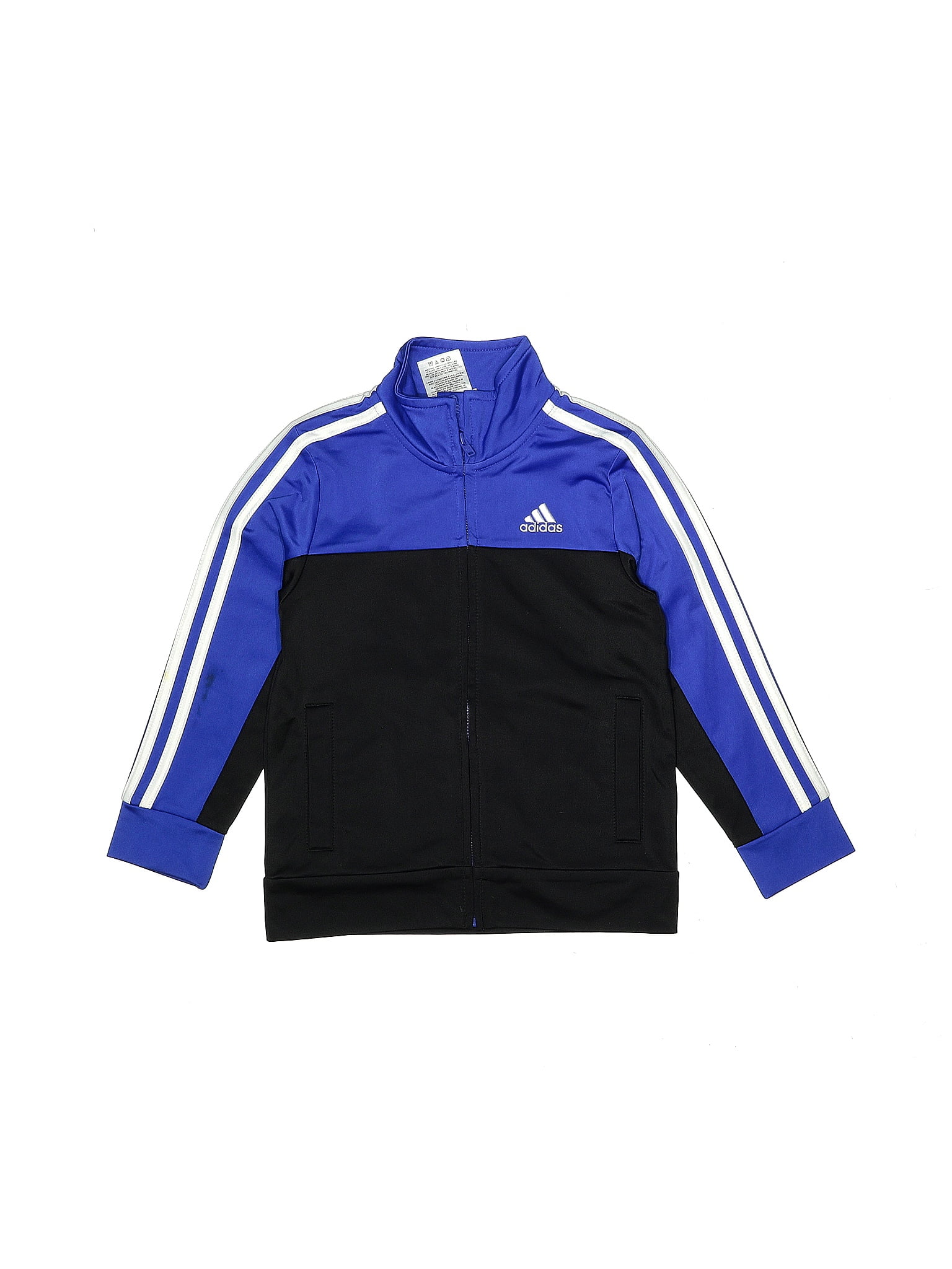 Adidas 100% Polyester Blue Track Jacket Size 4T - 52% off | ThredUp