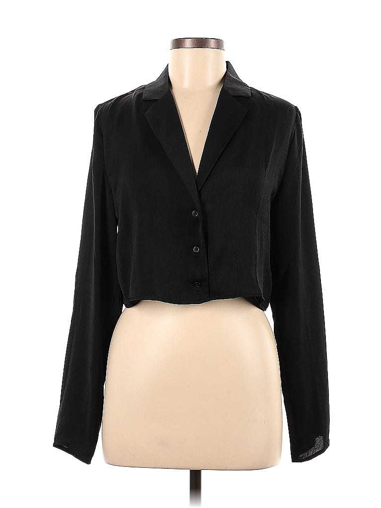 Honey Punch 100% Polyester Black Jacket Size M - 72% off | ThredUp