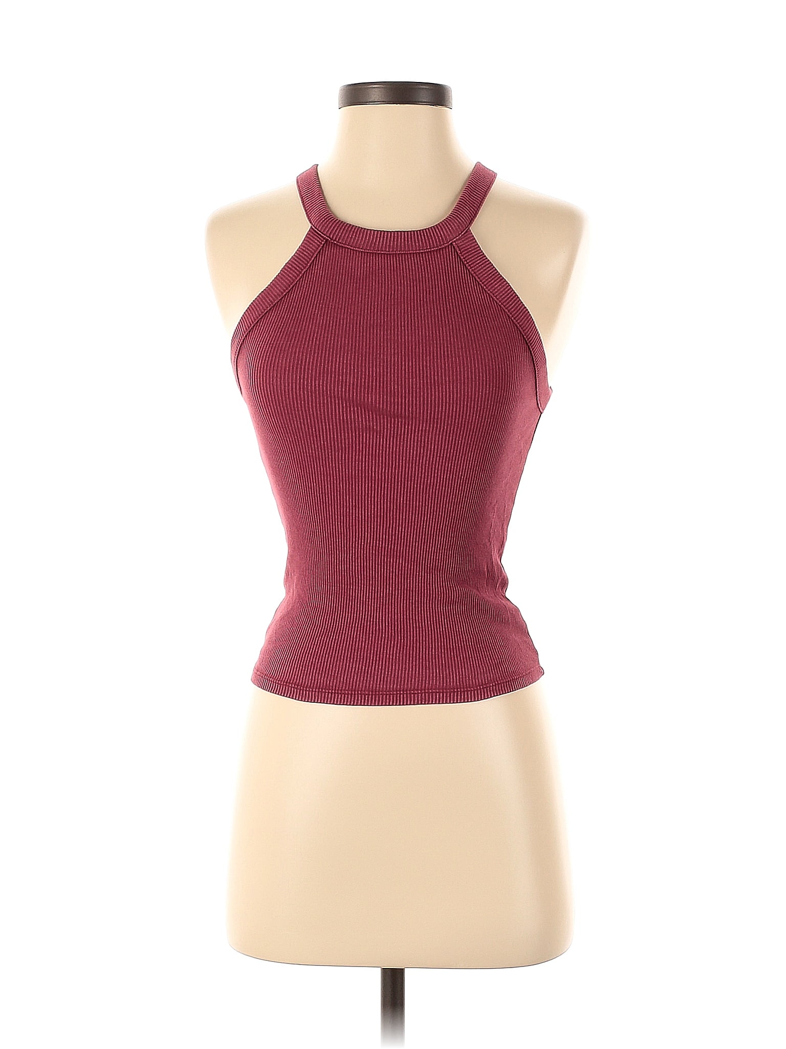 American Eagle Outfitters Burgundy Tank Top Size S 37 Off Thredup