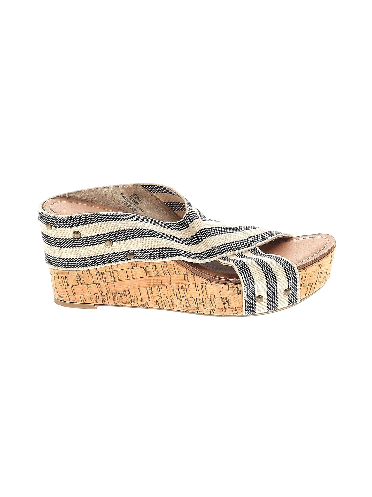 Crown Vintage Stripes Gray Wedges Size 9 1/2 - 60% off | ThredUp