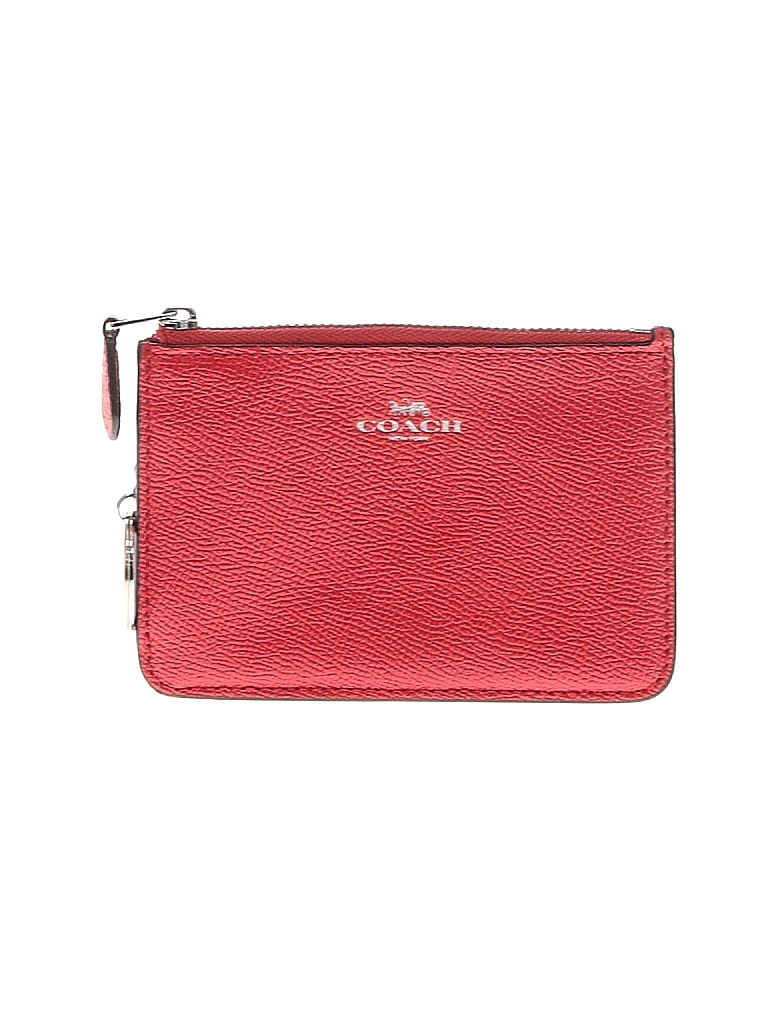 Coach Red Coin Purse One Size - 70% off | ThredUp