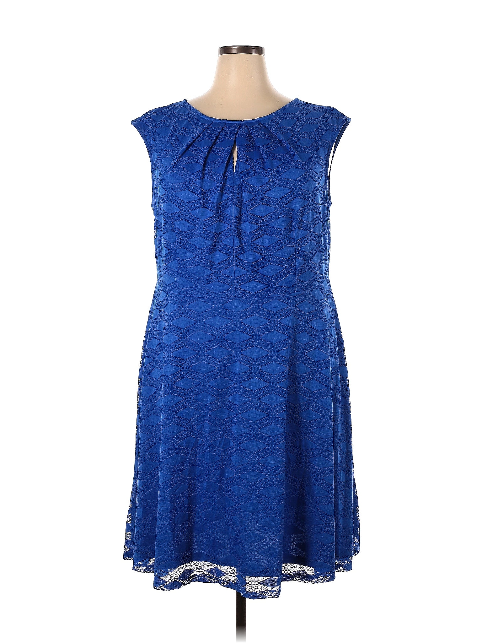 Wisp Blue Casual Dress Size 20 Plus 68 Off Thredup