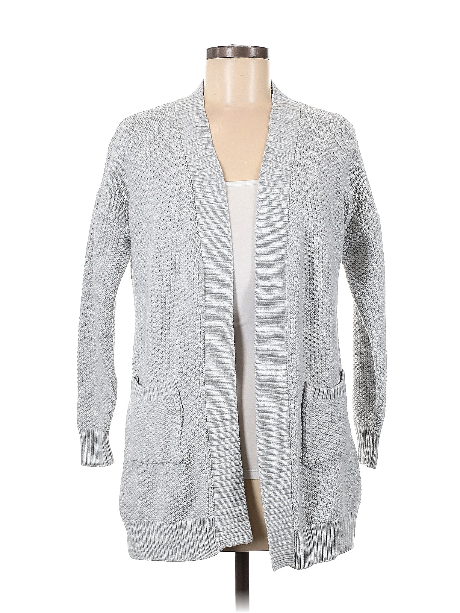 Max Studio Gray Cardigan Size M - 75% off | ThredUp