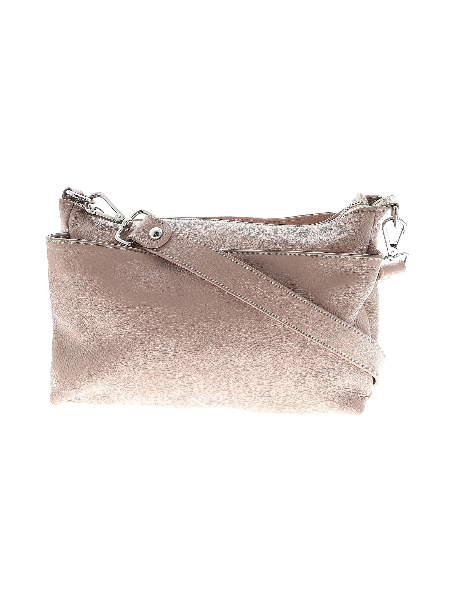 Alex & Co. 100% Leather Gray Leather Shoulder Bag One Size - 67% off ...